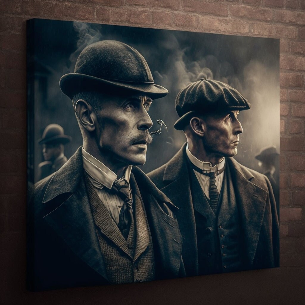 Peaky Blinders Wall Art, Canvas, Poster Custom Wall Art. Perfect for ...