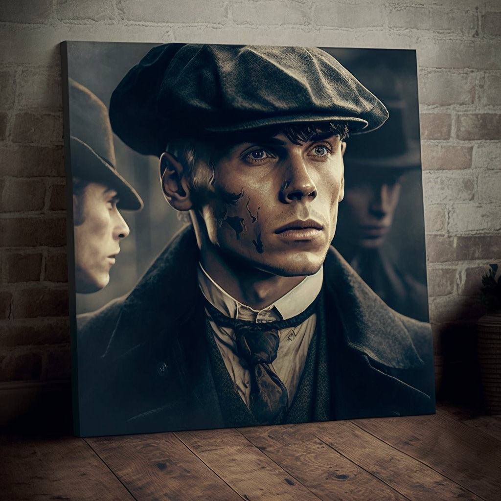 Peaky Blinders Wall Art, Canvas, Poster Custom Wall Art. Perfect for ...
