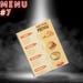 Fast Food Menu Template: Editable Restaurant Menu (PDF Instant Download ...