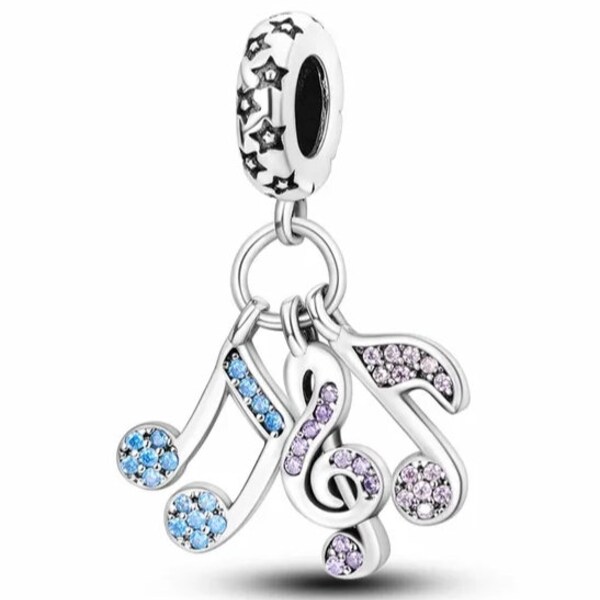 Music Pandora Charm - Etsy