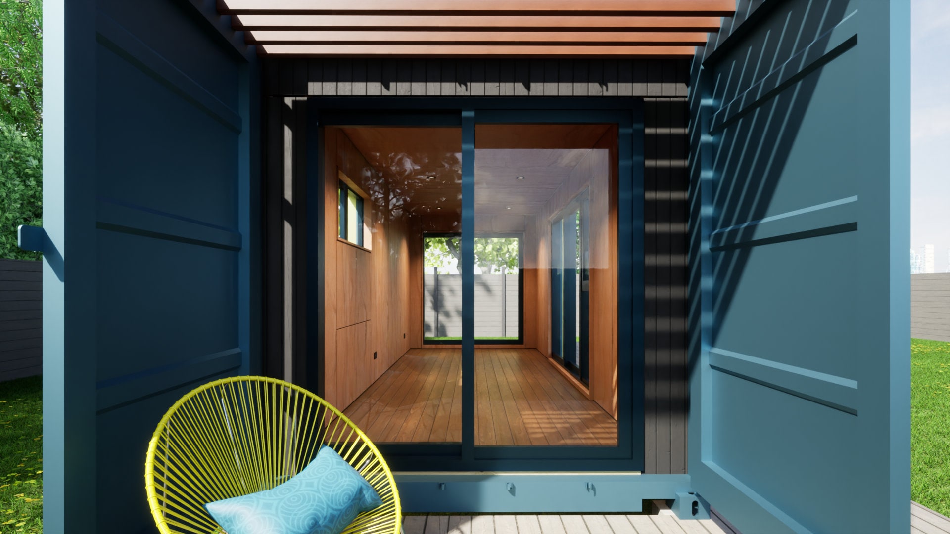 20FT Shipping Container Sleepout/studio - Full Architectural Plans - Etsy