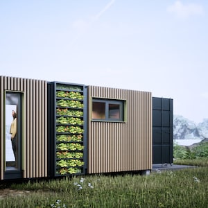 20FT Shipping Container - Single Door Sleepout/studio - Full ...