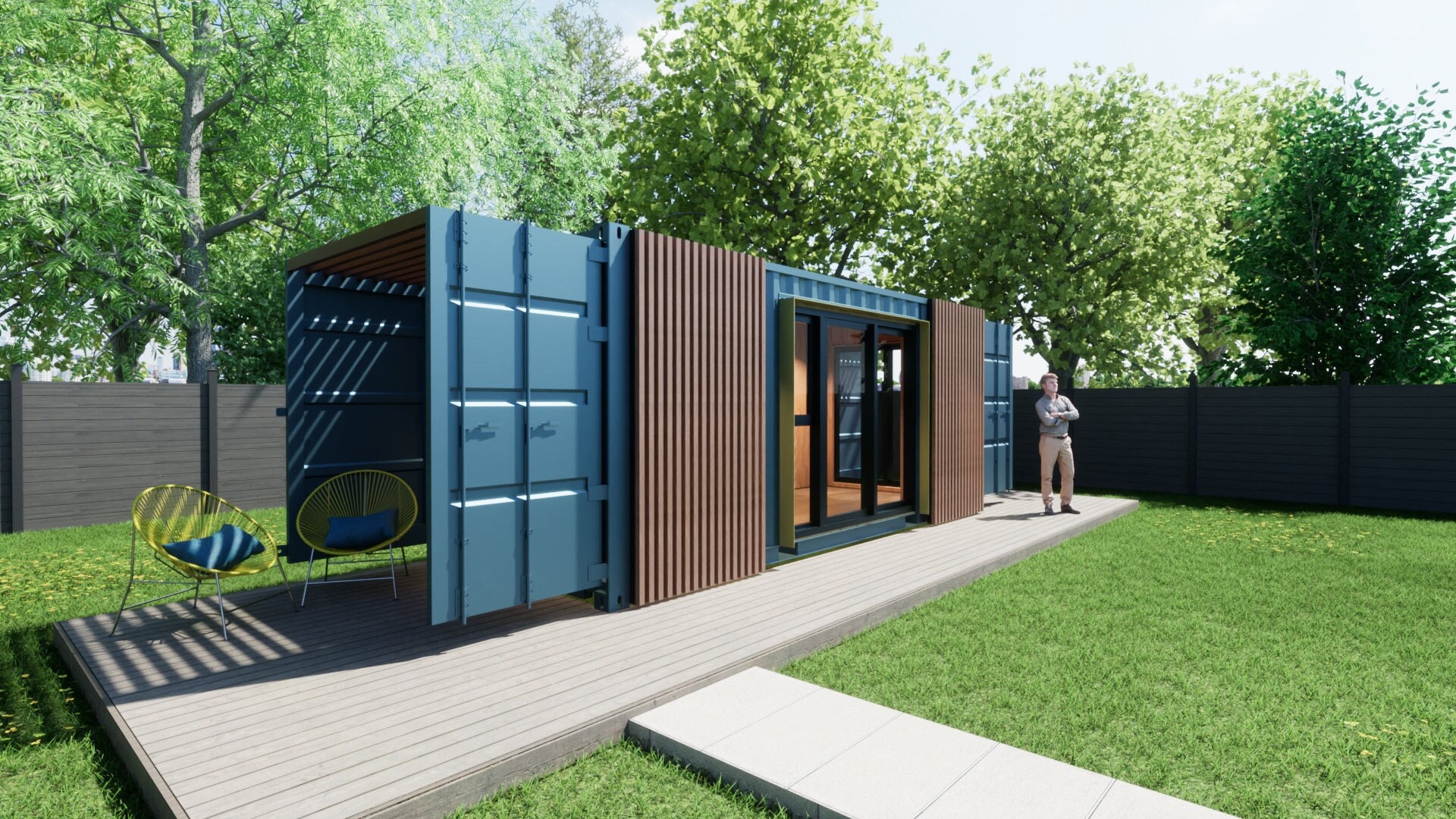 20FT Shipping Container Sleepout/studio - Full Architectural Plans - Etsy
