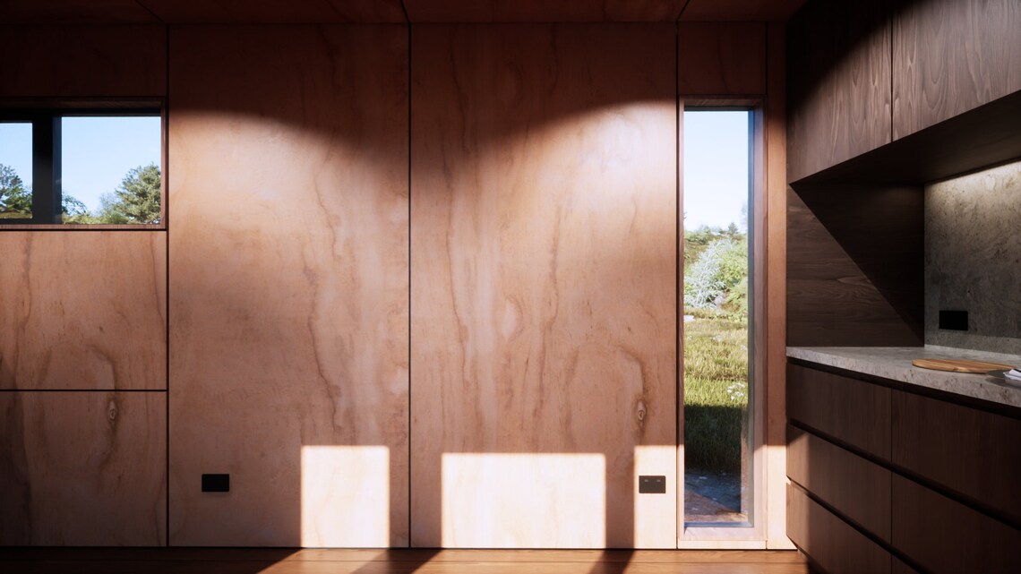 20FT Shipping Container Single Door Sleepout/studio Full Architectural ...