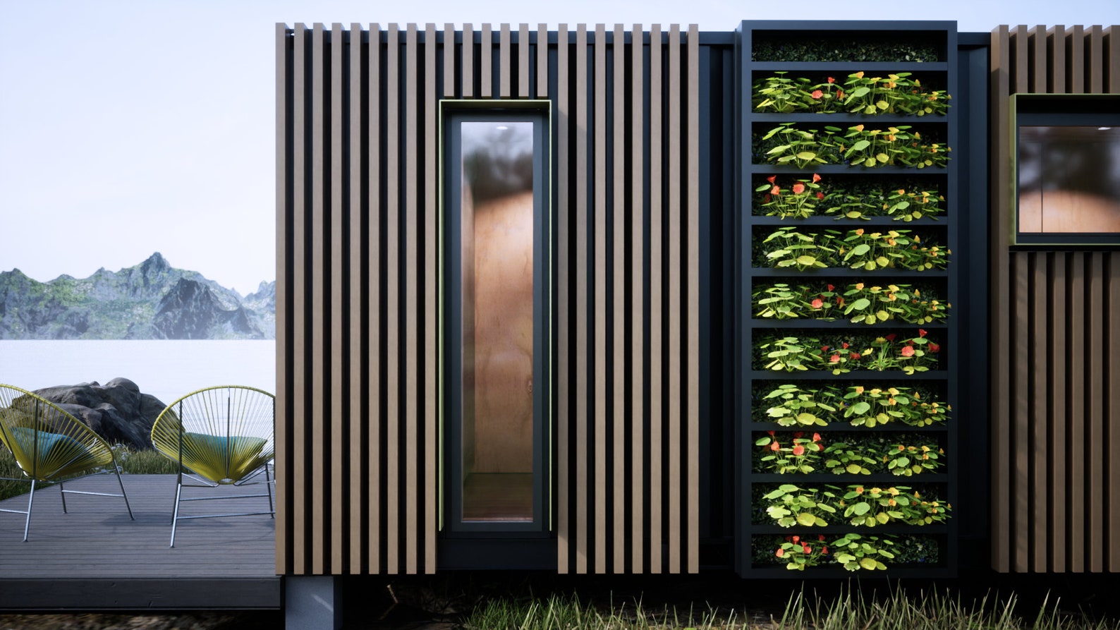 20FT Shipping Container - Single Door Sleepout/studio - Full ...