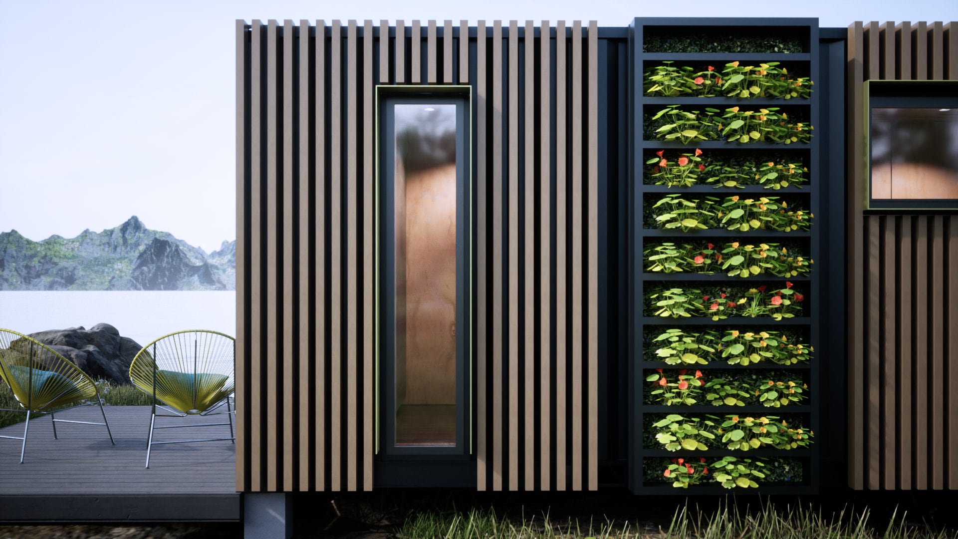 20FT Shipping Container - Single Door Sleepout/studio - Full ...