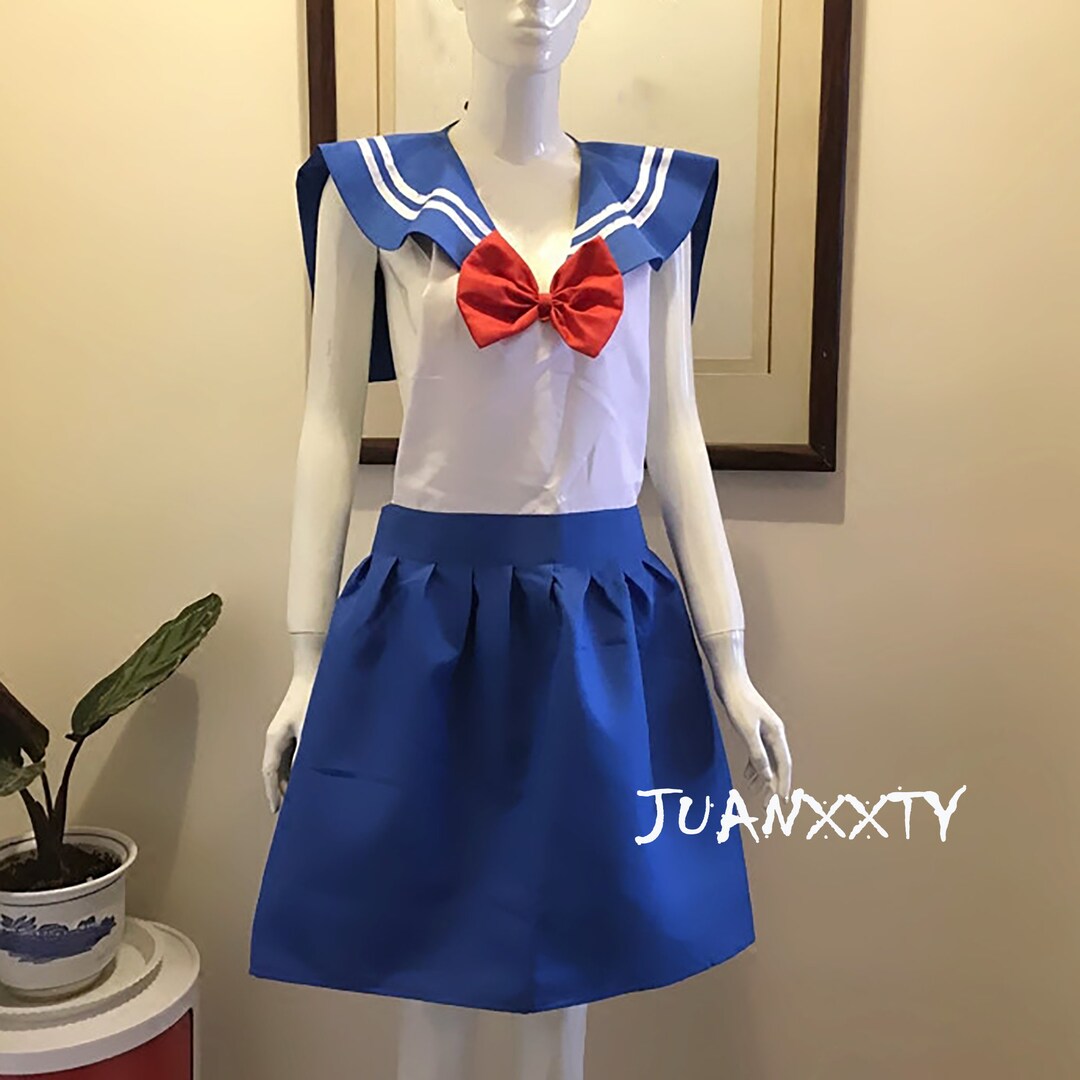 Sailor Suit Apron JK Sailor Dress Apron Running Costume - Etsy