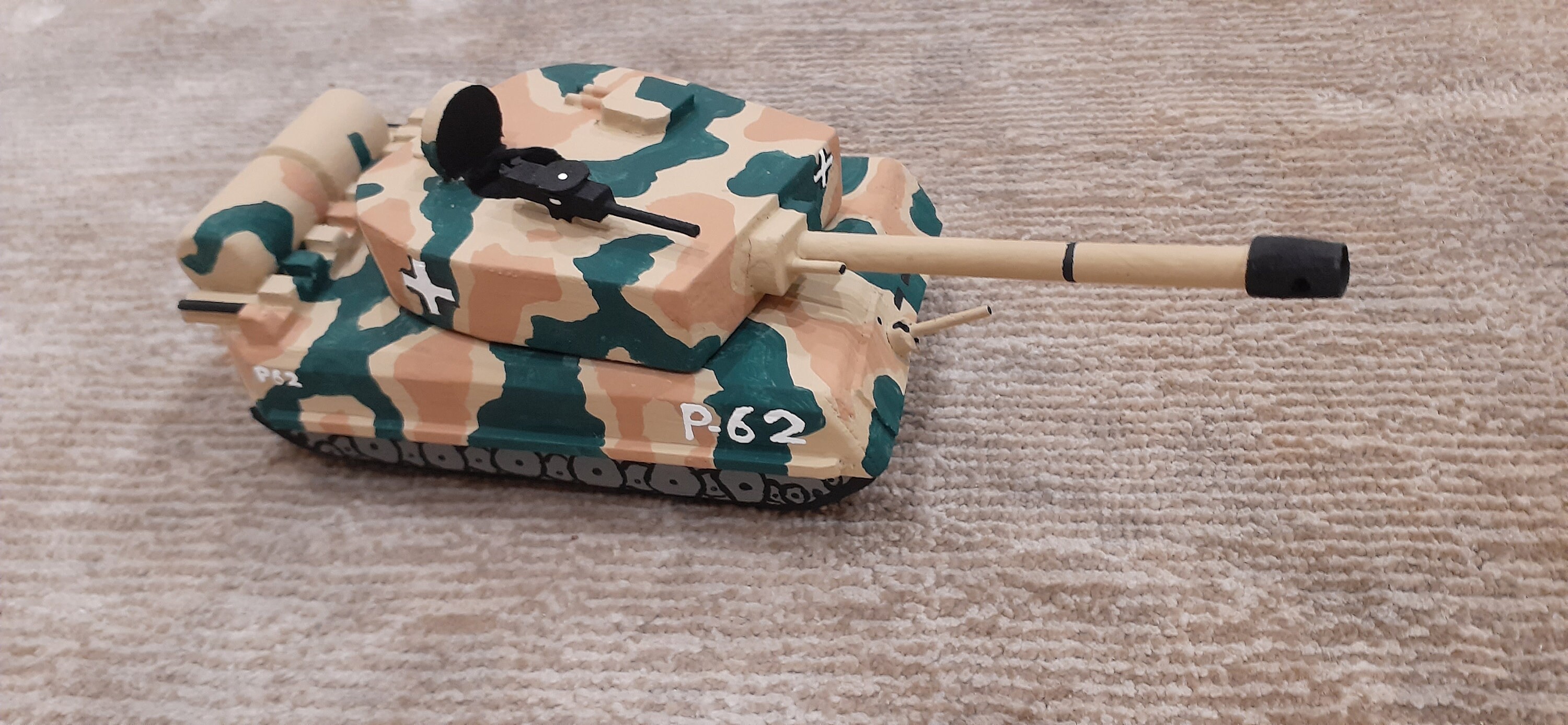 Wooden Tank Handmade Model Toy of Panzer Tank - Etsy