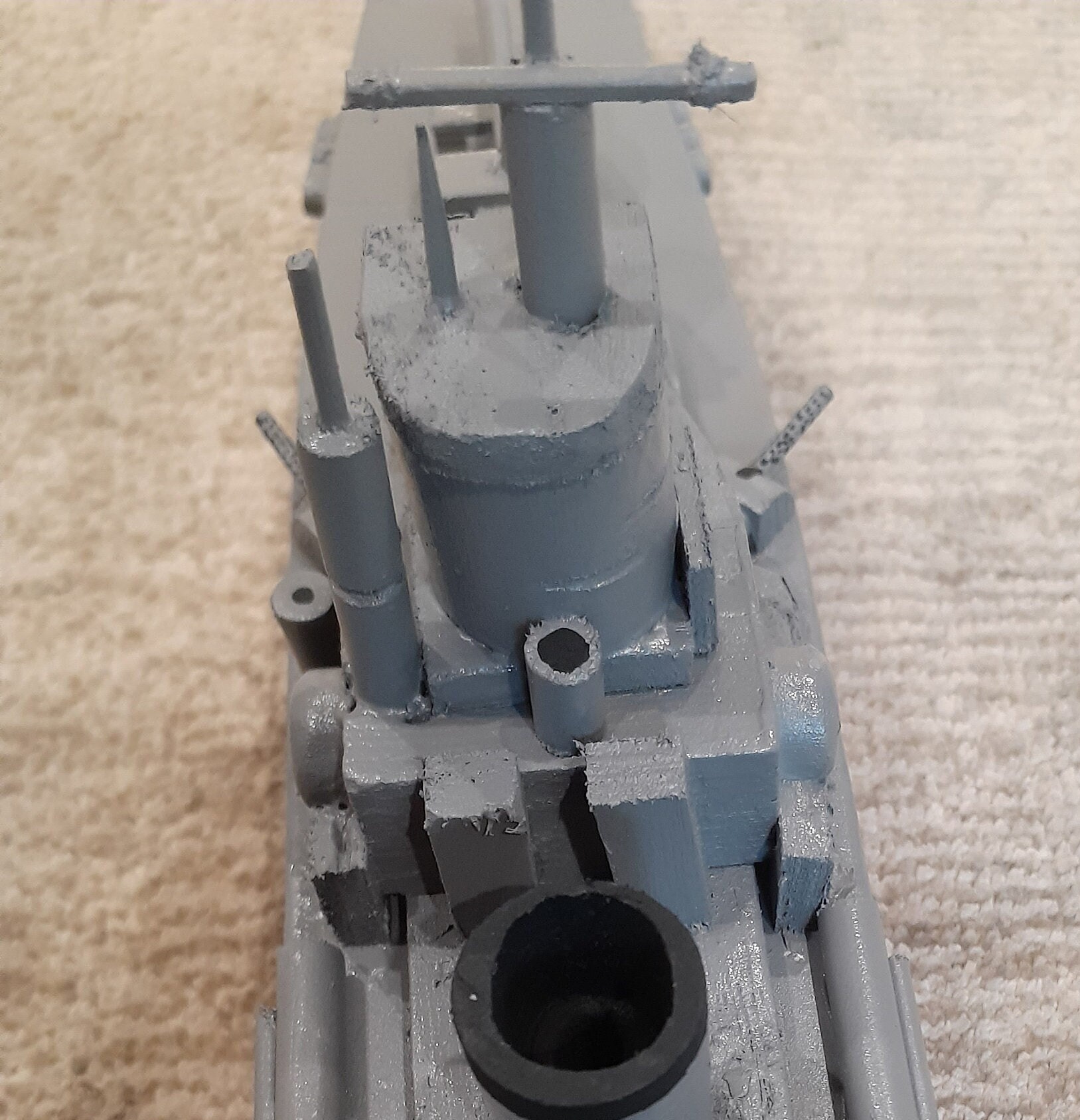Wooden Battleship Handmade Model Toy of Navy Destroyer - Etsy