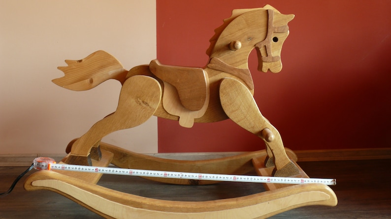 Antique 1890 Rocking Horse - Etsy