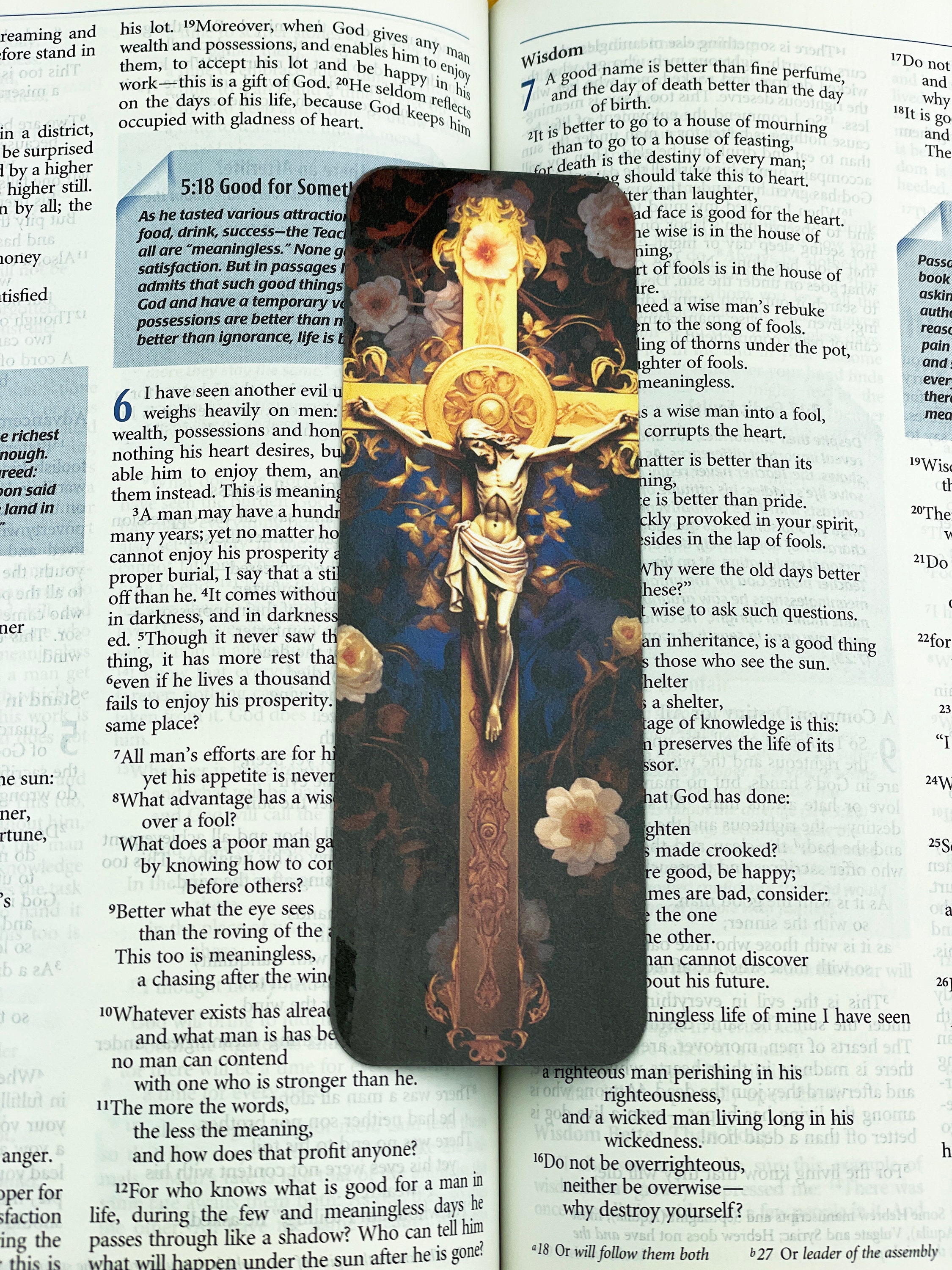 Catholic Crucifix Bookmarks Laminated Die Cut Bookmarks Jesus Bookmark ...