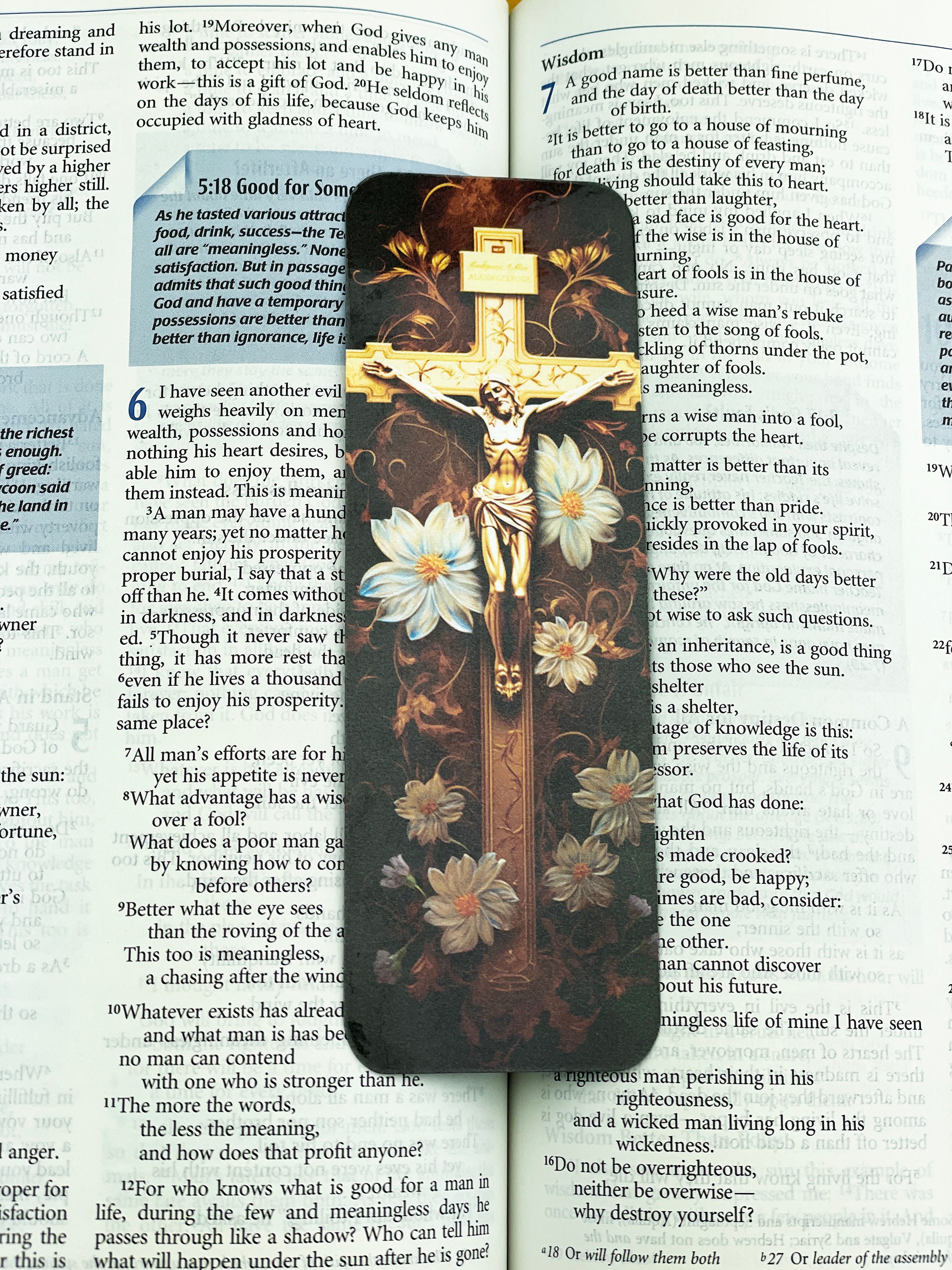 Catholic Crucifix Bookmarks Laminated Die Cut Bookmarks Jesus Bookmark ...