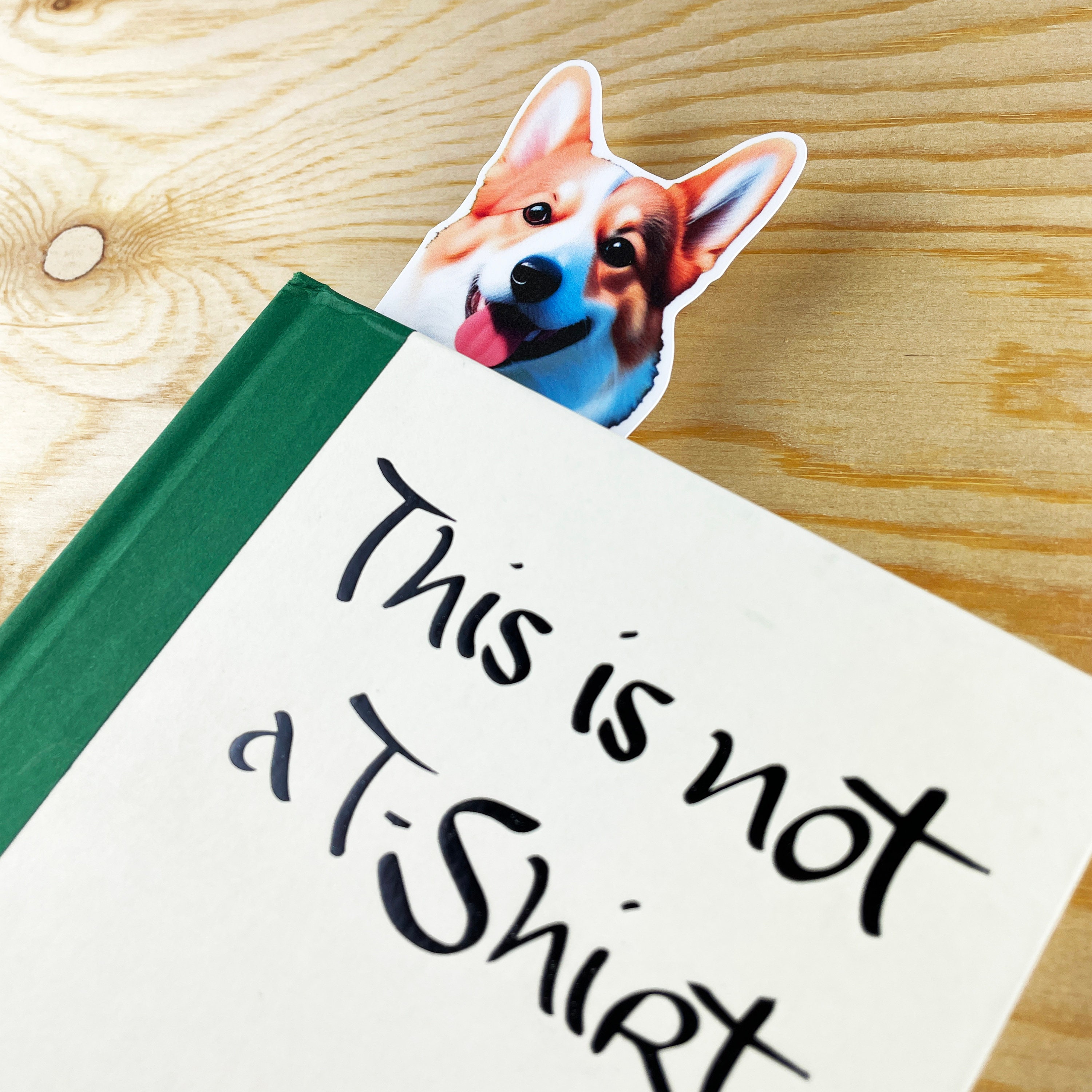 Set of 4 Cute Corgi Bookmarks Laminated Die Cut Bookmarks - Etsy