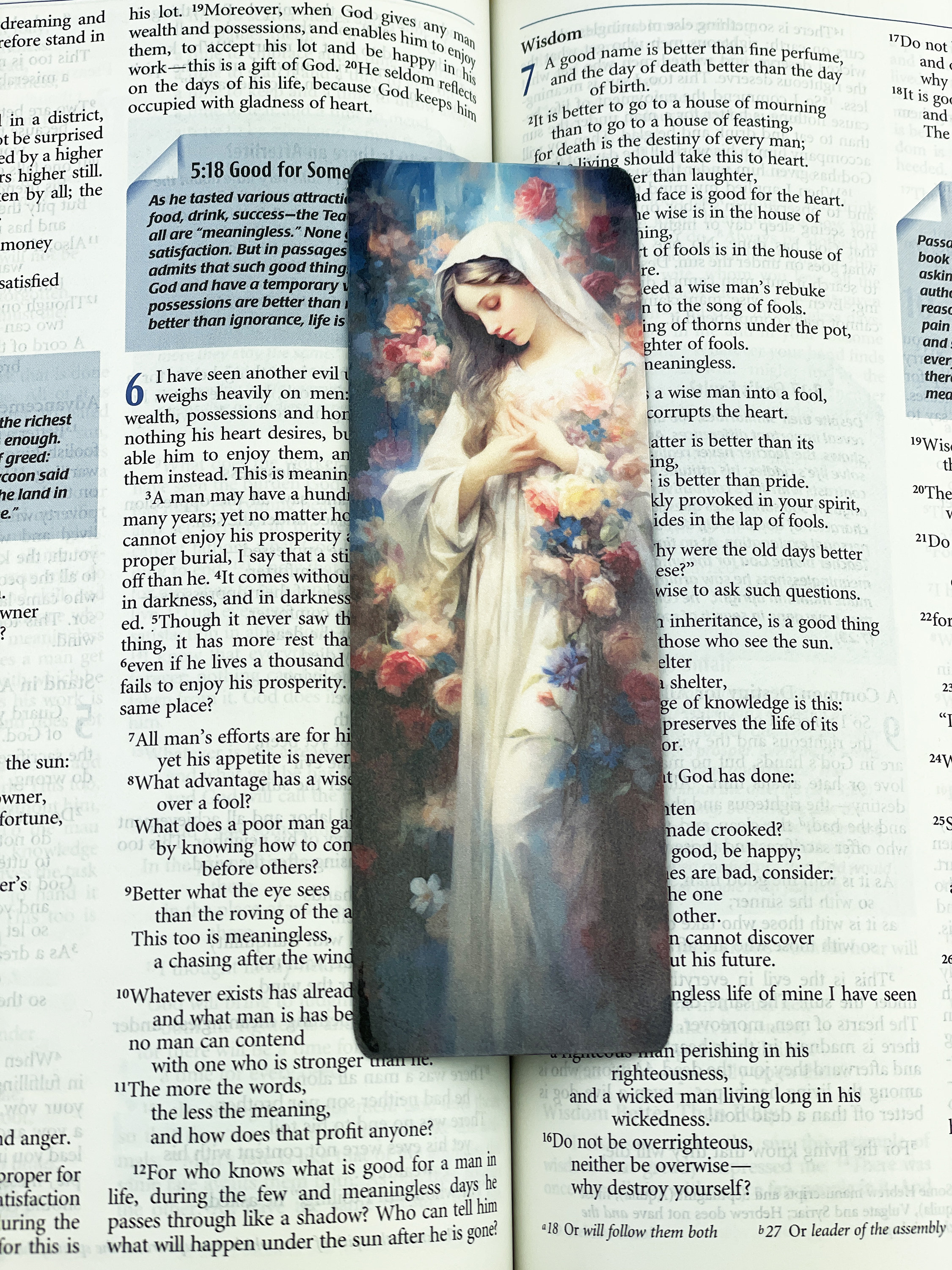 Catholic Virgin Mary Bookmarks Laminated Die Cut Bookmarks Bible ...