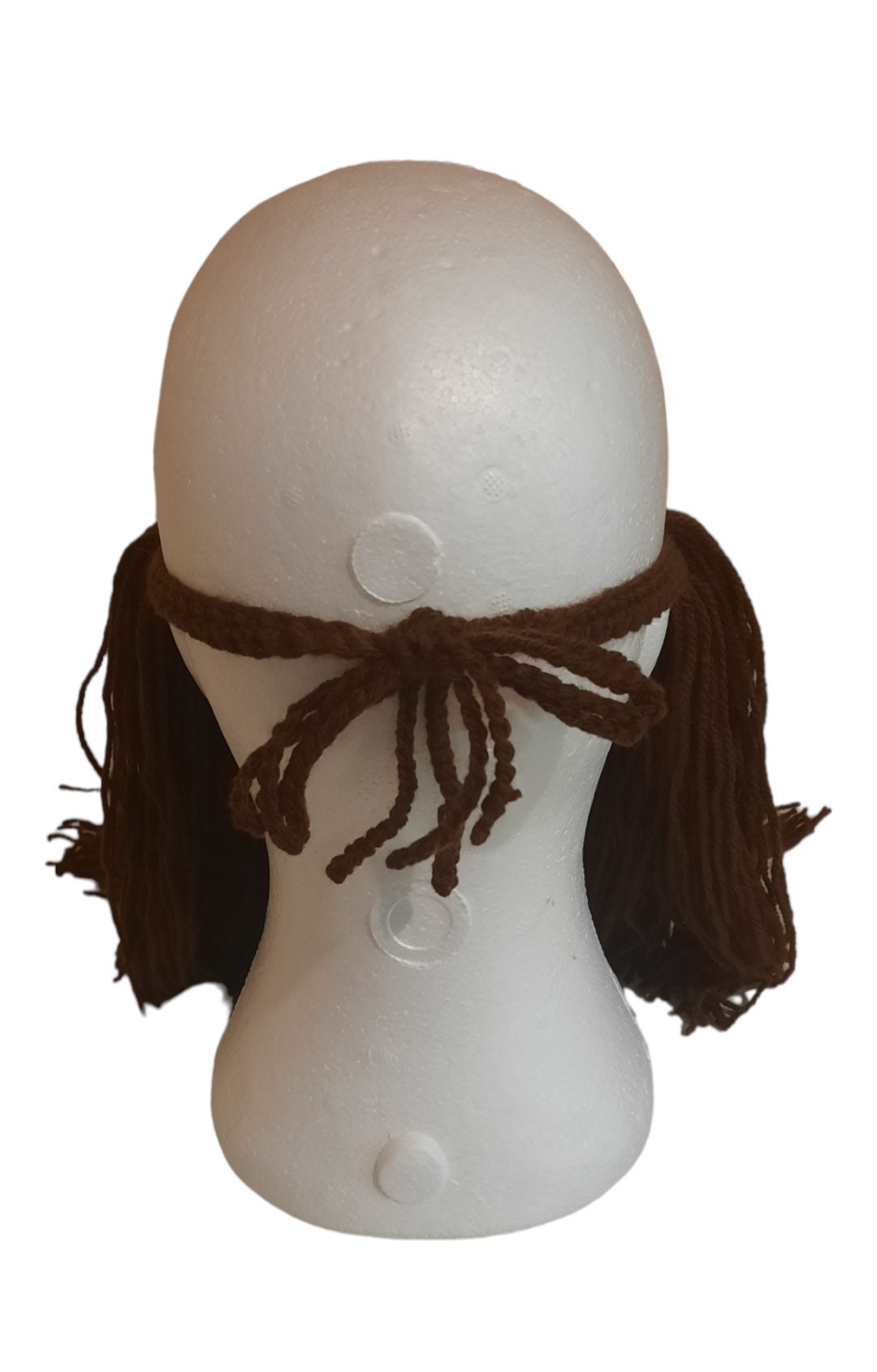 Handmade Brown Yarn Beard / Crochet Beard / Viking Beard / Costume ...