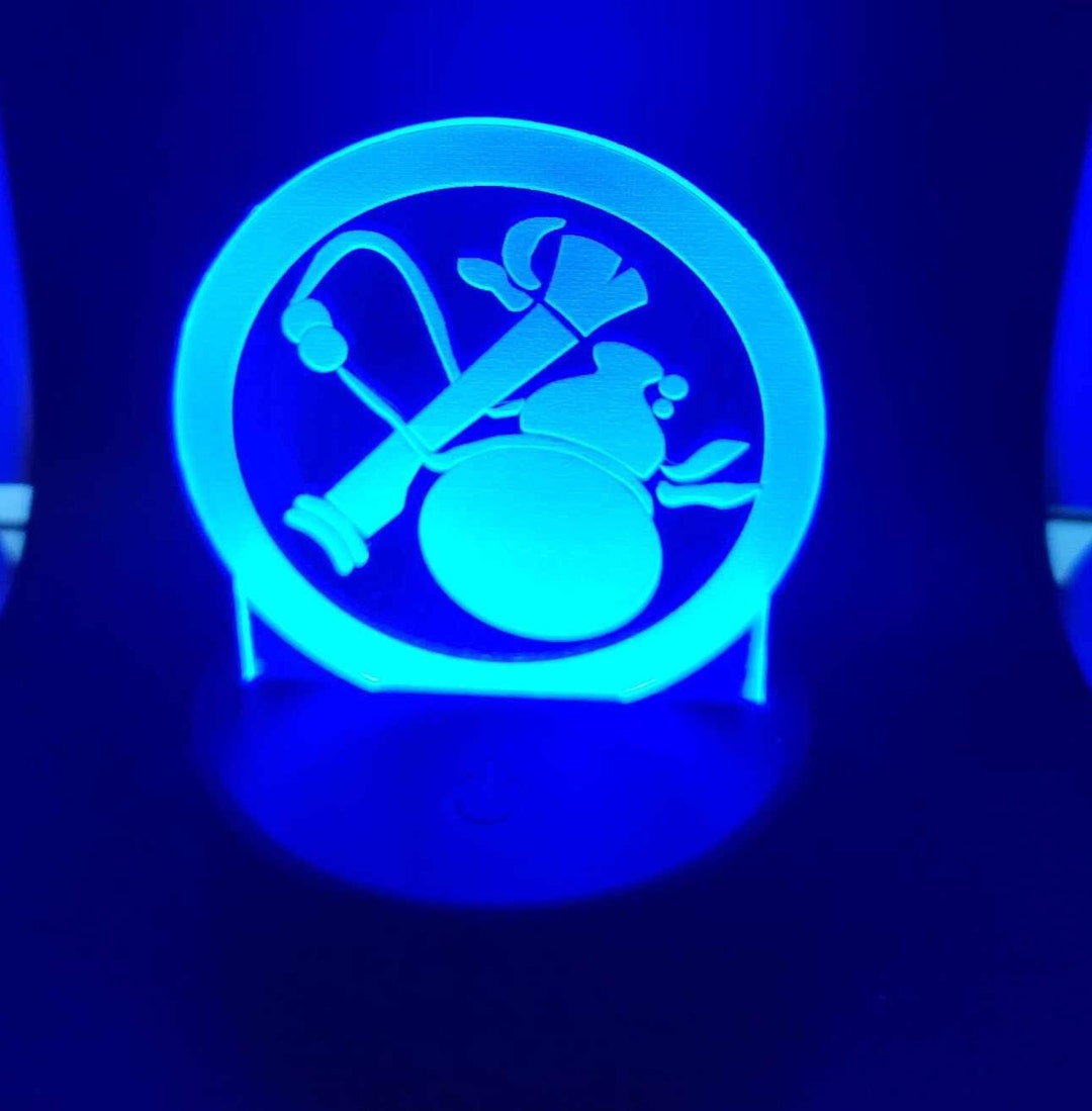 Monk Class Icon Lamp - Etsy