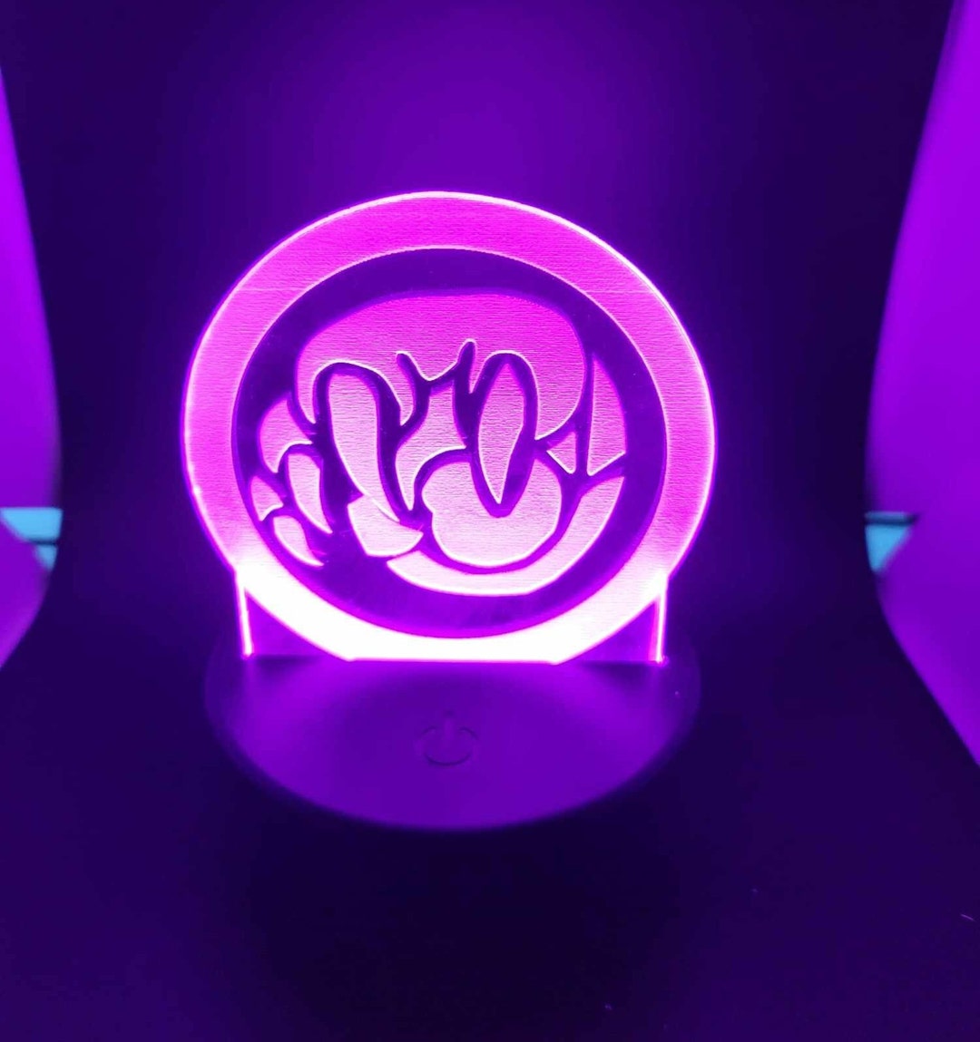 Druid Class Icon Lamp - Etsy