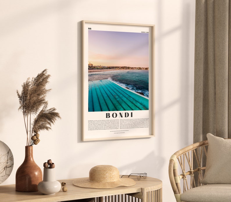 Bondi Beach Print, Australia, Beach Print, Bondi Print, Gallery Wall ...