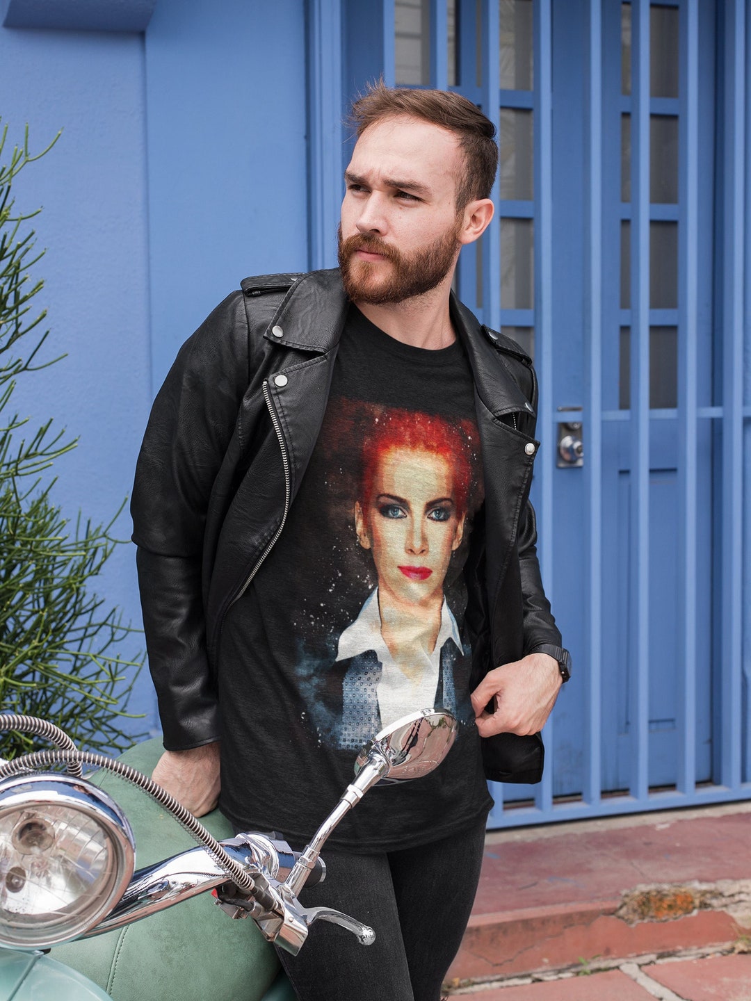 Vintage Retro 80s Band Tee Legendary Annie Lennox Legendary Pop Band ...