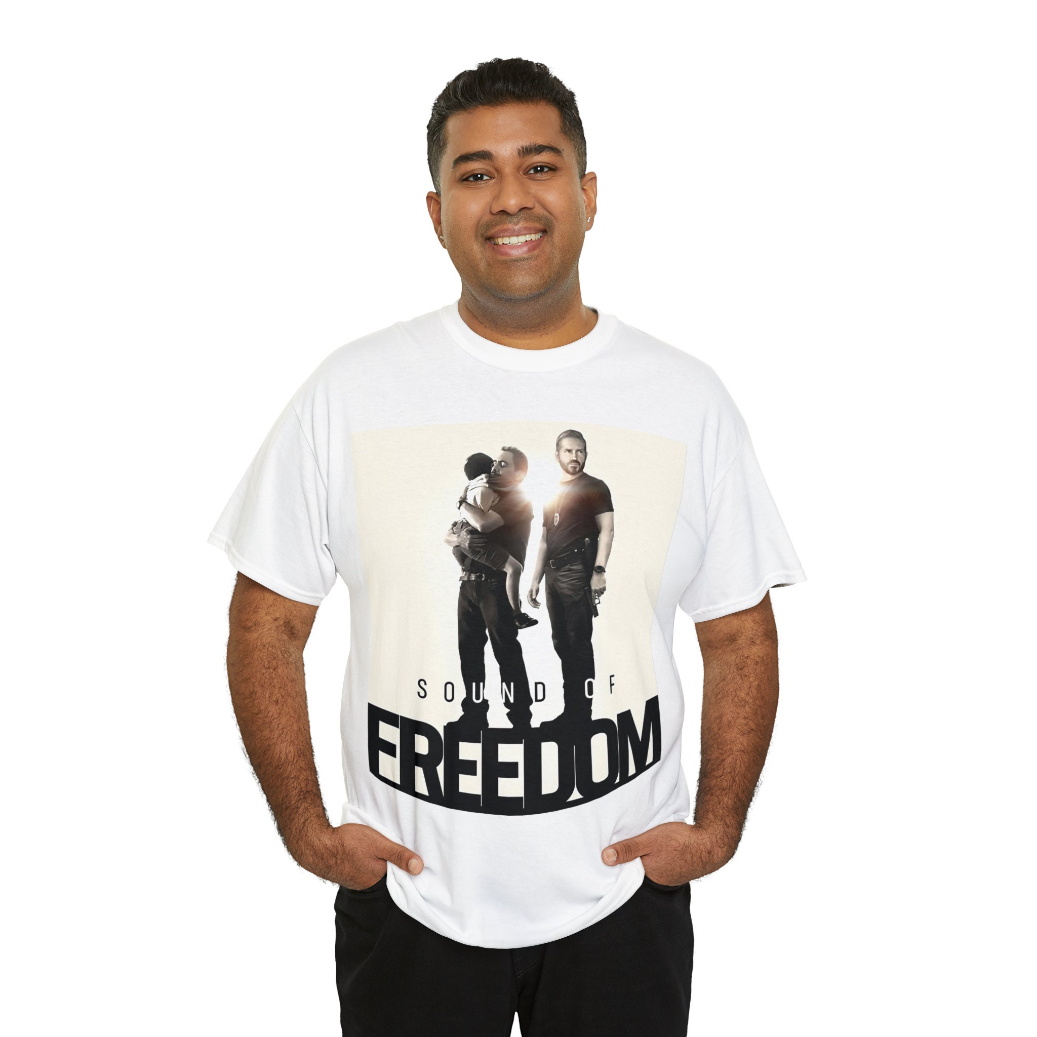 Sound of Freedom Fan Art Shirt Watercolor Painting Movie Poster Tee ...