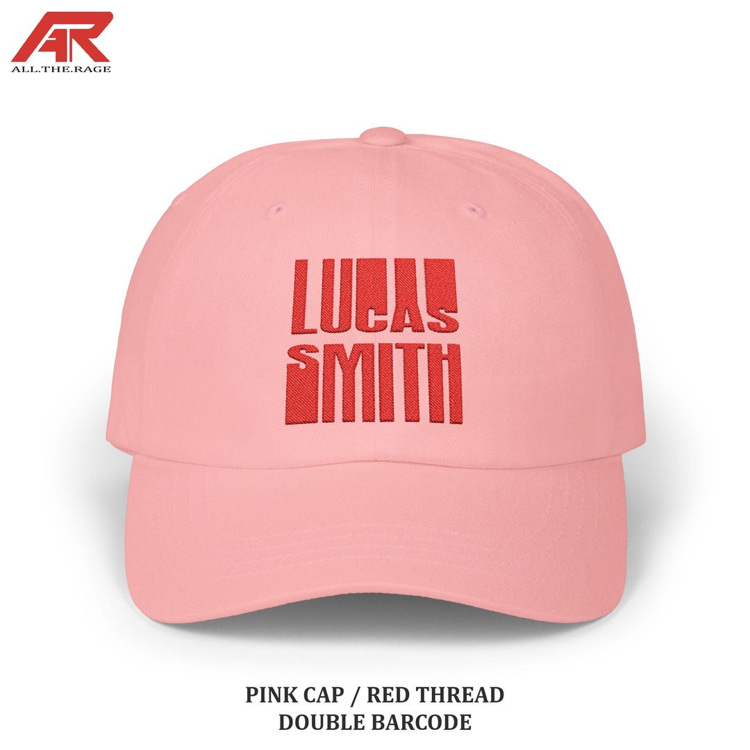 Custom Dad Cap With Barcode Embroidery - Personalized Name, Year, or ...