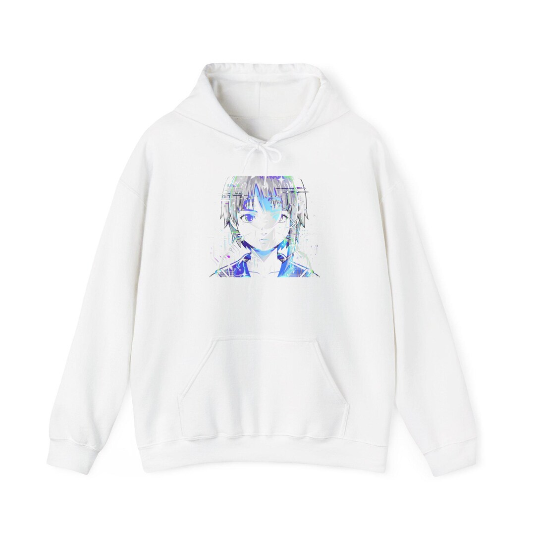 Lain Iwakura Aesthetic | Serial Experiments Lain Hoodie | Anime Fan Art ...