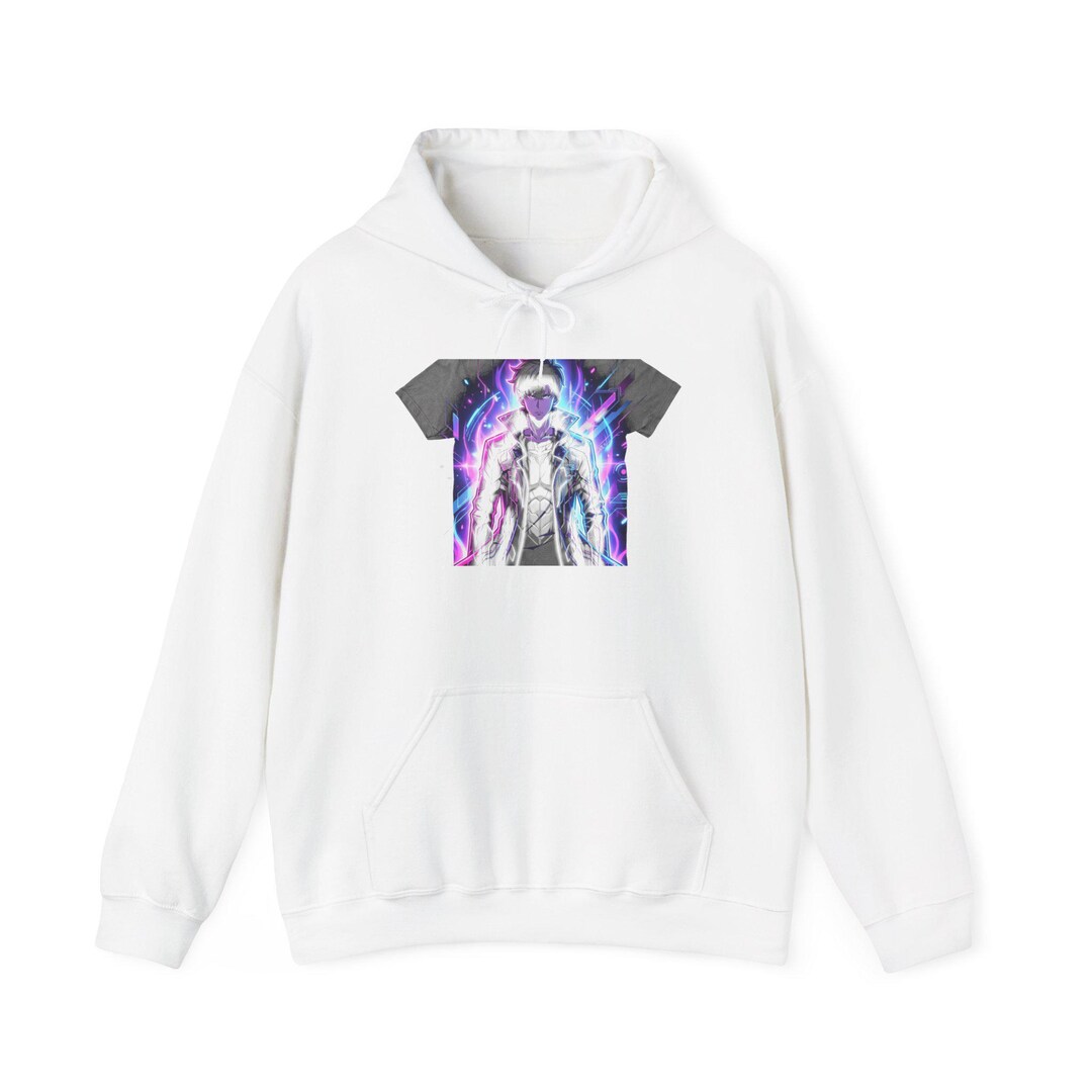 Sung Jin-woo Neon | Solo Leveling Hoodie | Anime Fan Art Gift - Etsy