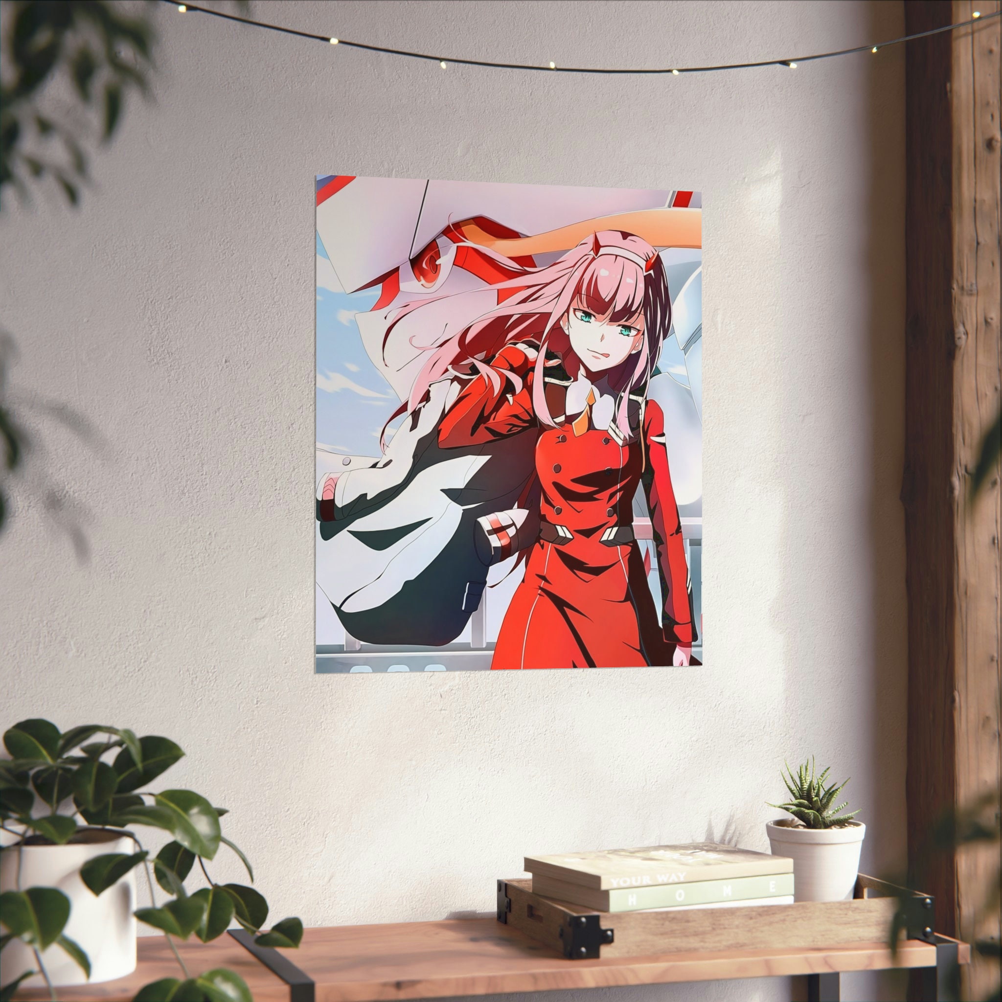 Darling in the Franxx Poster Zero Two and Strelizia High-quality Anime ...