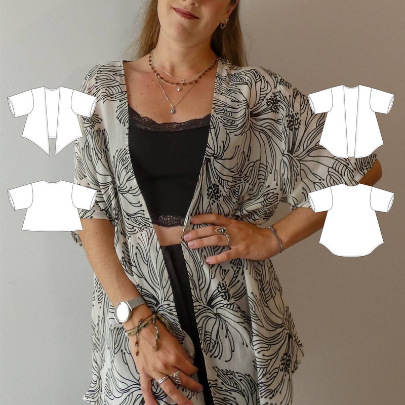 Kimono Dress Pattern - Etsy