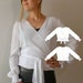 Wrap Top Pattern // 001 Rust Top Pattern, Isabel's Patterns - Etsy