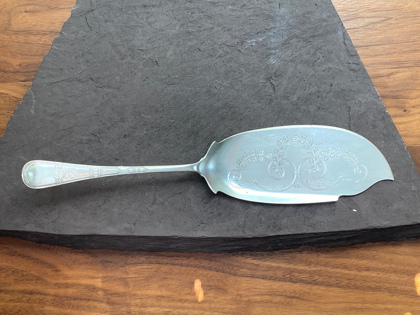 Vintage Silver Plate Ice Cream Slicer by Roger Smith & Co WELLINGTON ...