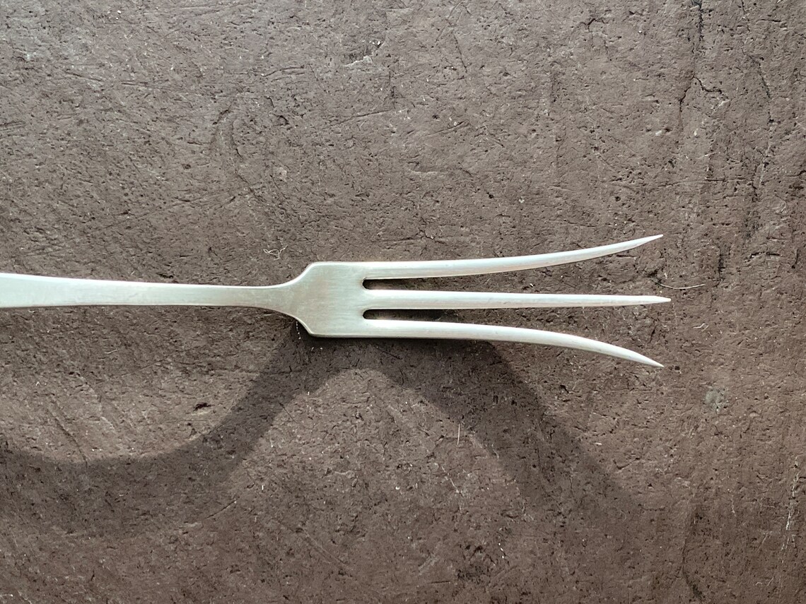 Antique Silver Plate Lemon Fork BIRDS of PARADISE 1923 Beautiful ...