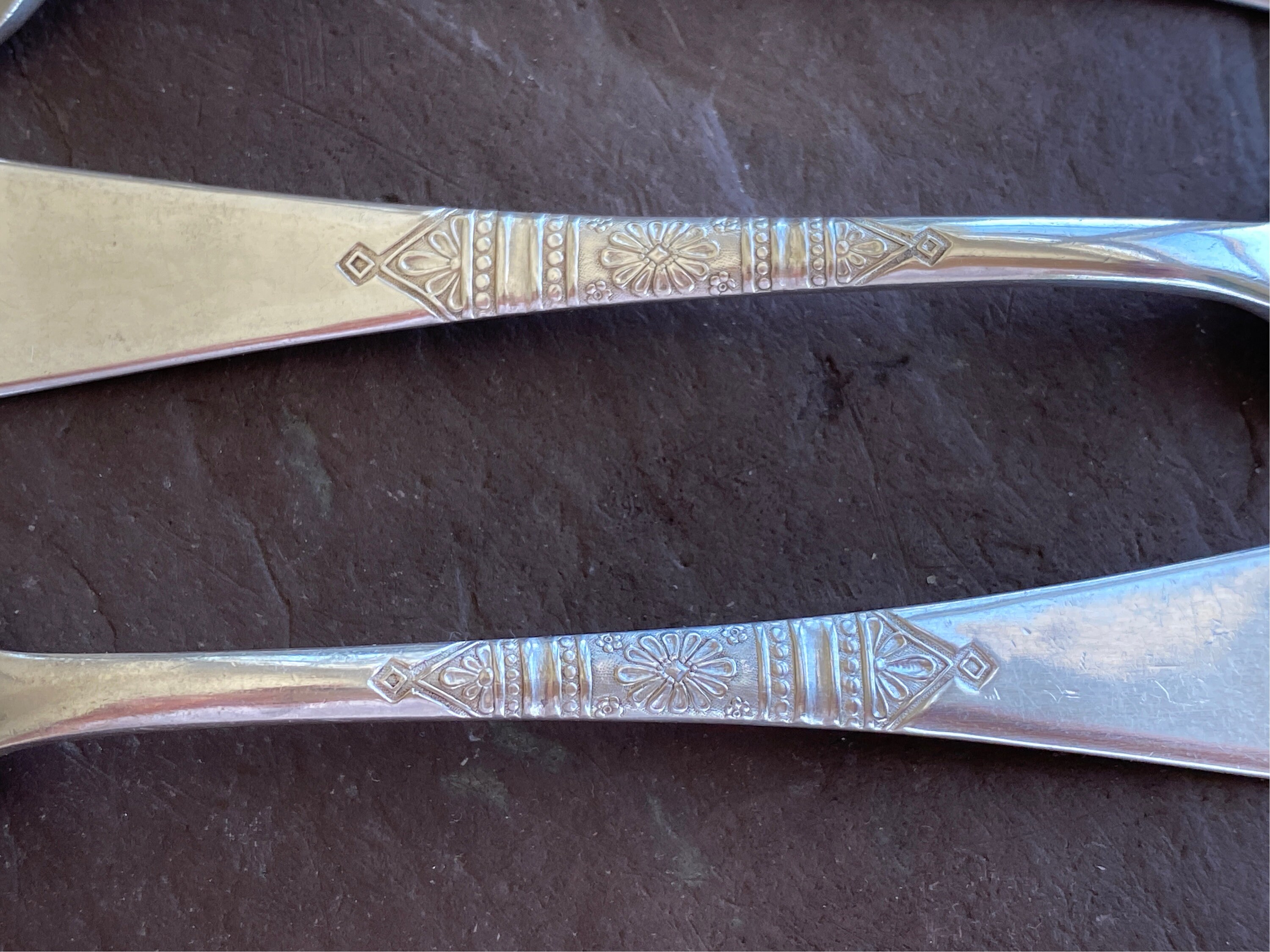 C Rogers & Bros A1 RUBY 1890 Antique Silver Plate Set of 5 Dinner Forks ...