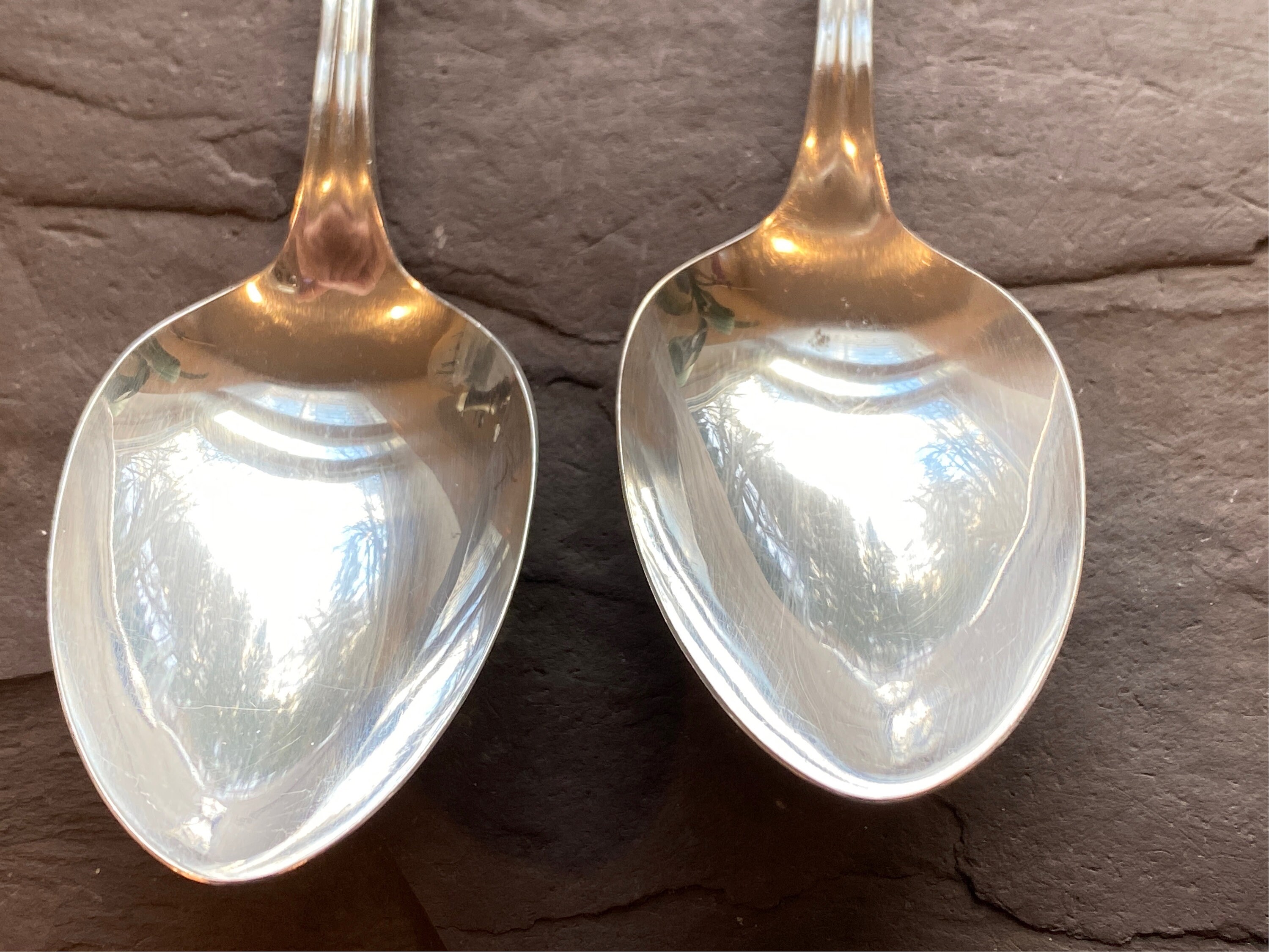 Oneida Community Par Plate PRIMROSE 1915 Antique Silver Plate Set of 2 ...