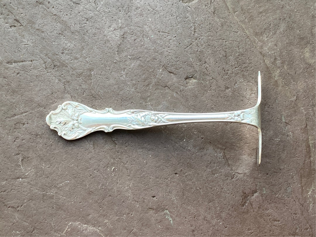 Antique Silverplate Baby Food Pusher: 1847 Rogers Bros Charter Oak Pattern - Etsy