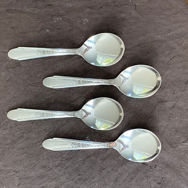 Wm a Rogers Baby Spoon - Etsy