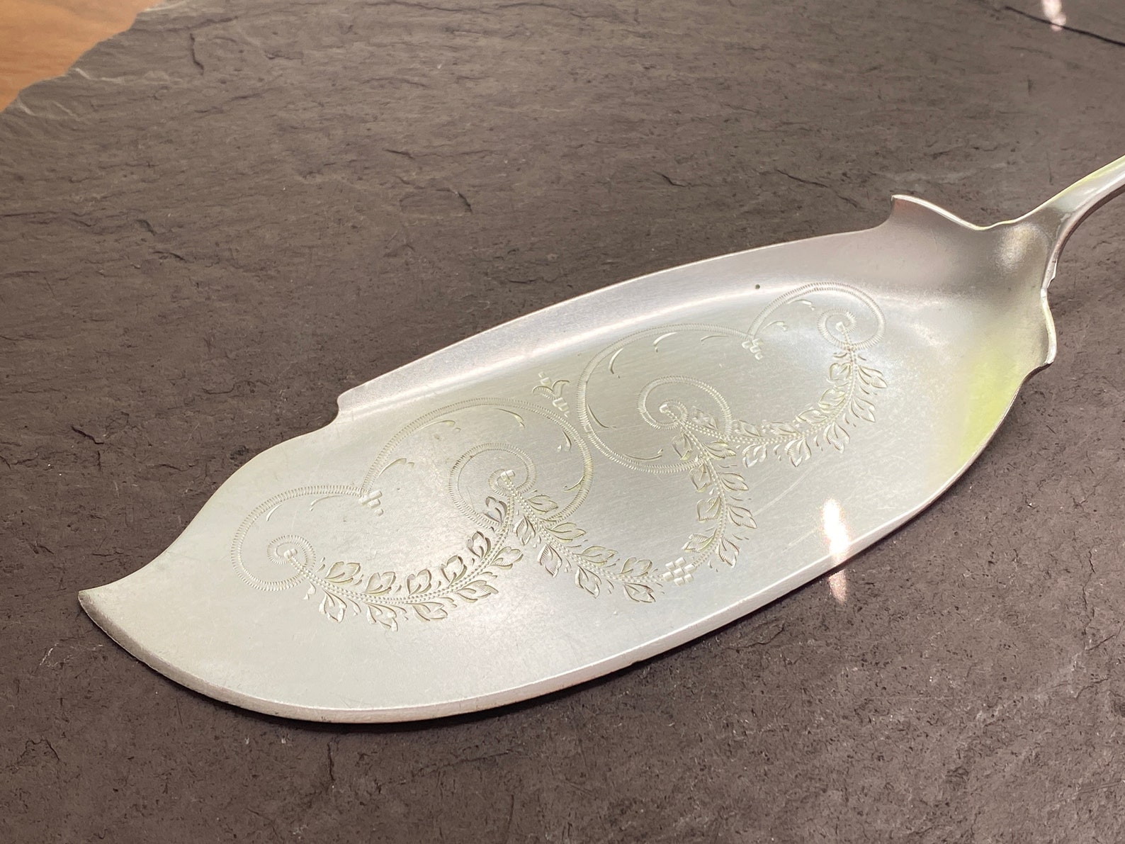 Vintage Silver Plate Ice Cream Slicer by Roger Smith & Co WELLINGTON ...