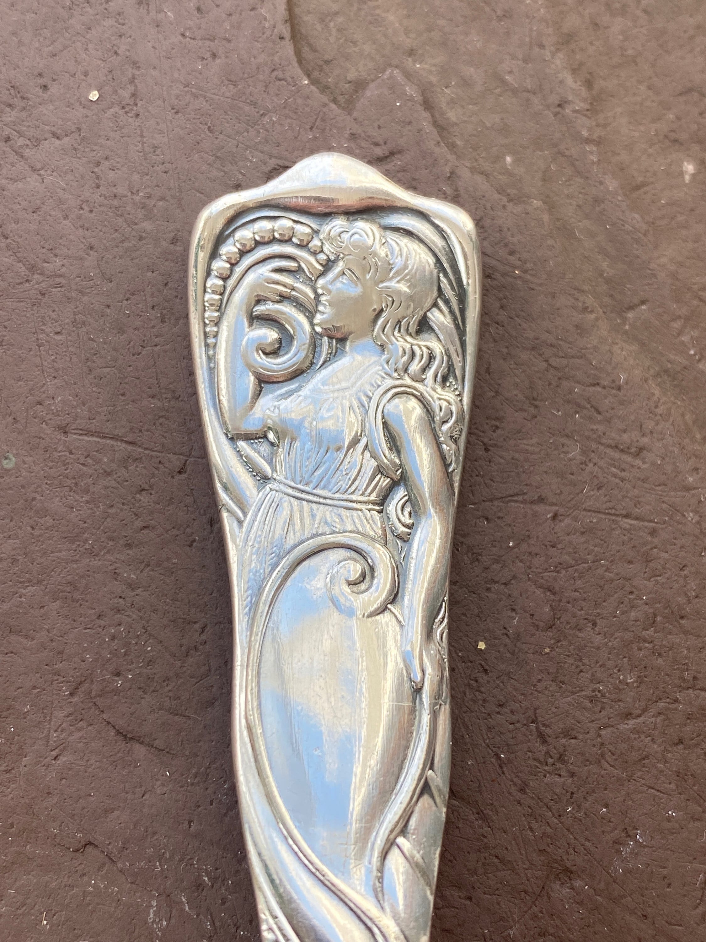 1847 Rogers Bros A1 SIREN 1891 Antique Silverplate Master Butter Knife ...