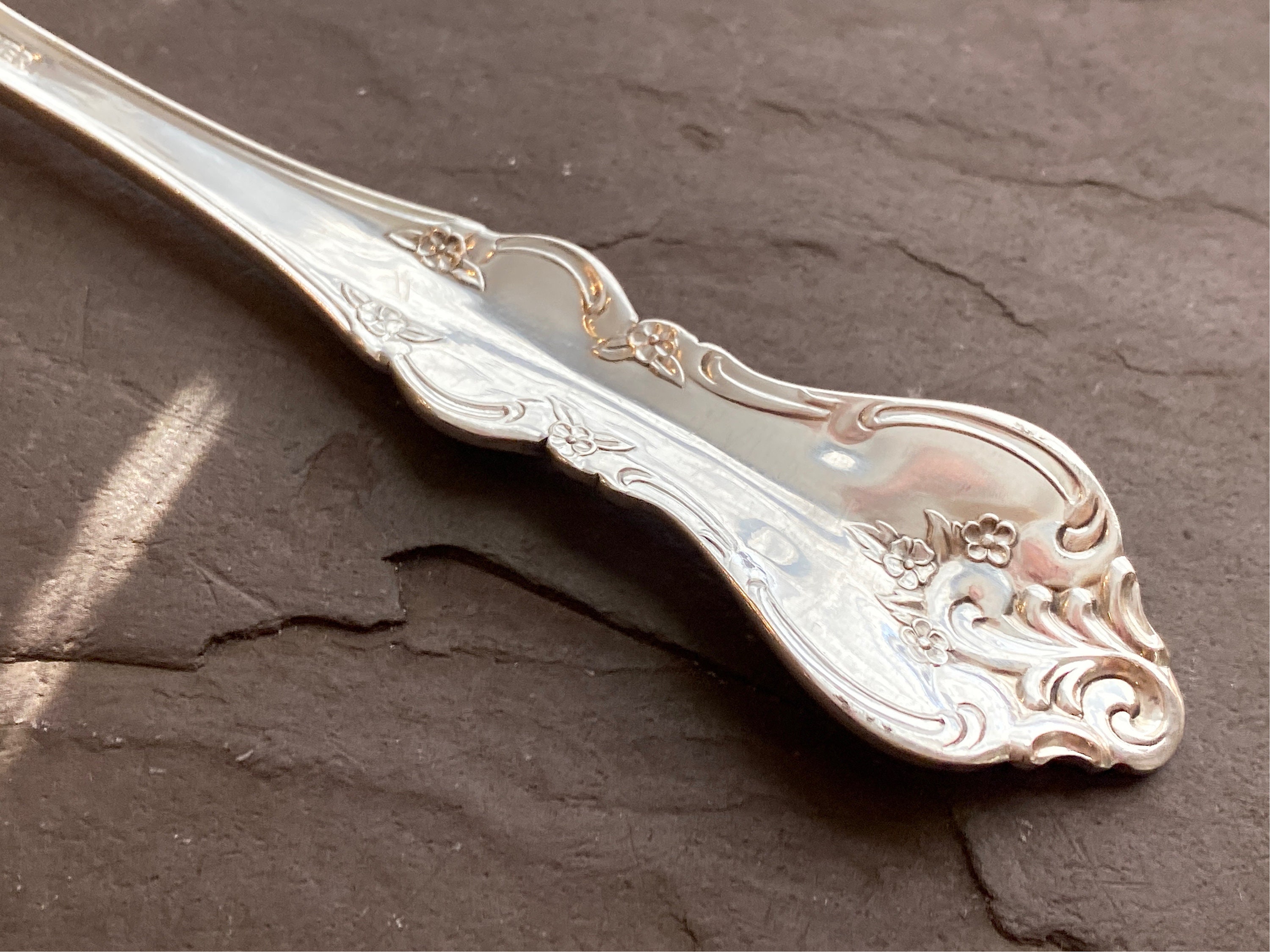 International Deep Silver ORLEANS 1964 Antique Silverplate Cold Meat ...