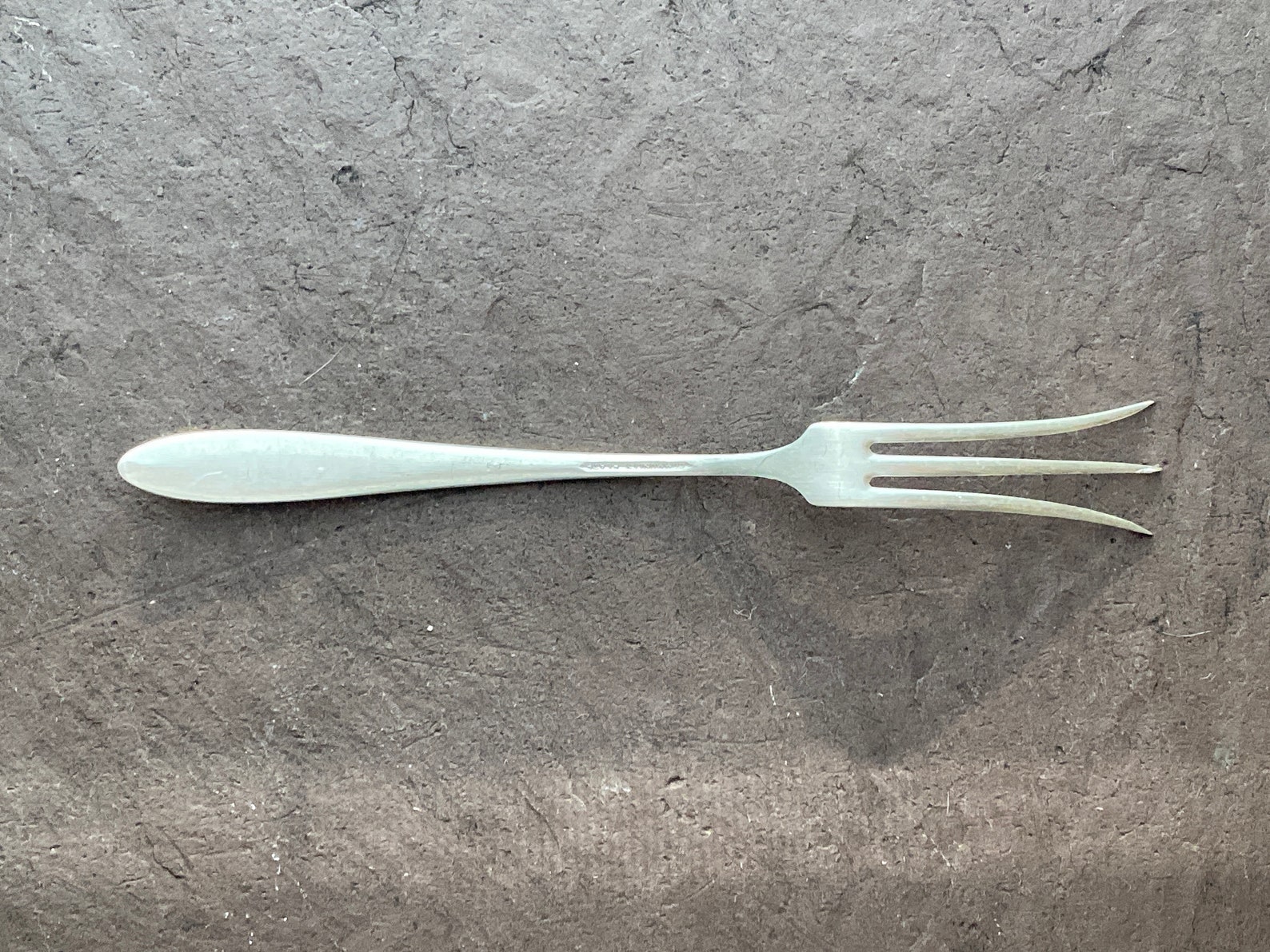 Antique Silver Plate Lemon Fork BIRDS of PARADISE 1923 Beautiful ...