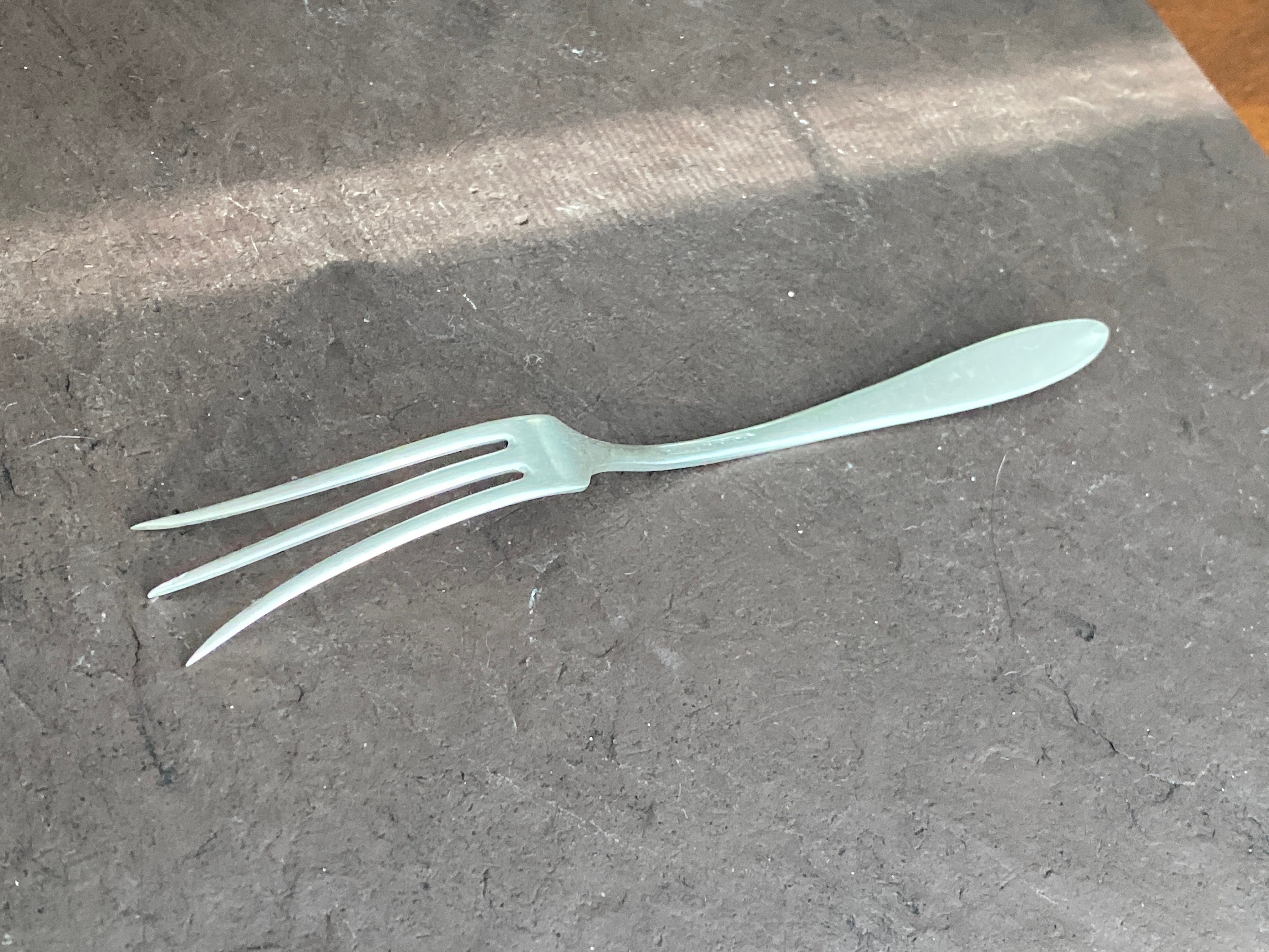 Antique Silver Plate Lemon Fork BIRDS of PARADISE 1923 Beautiful ...
