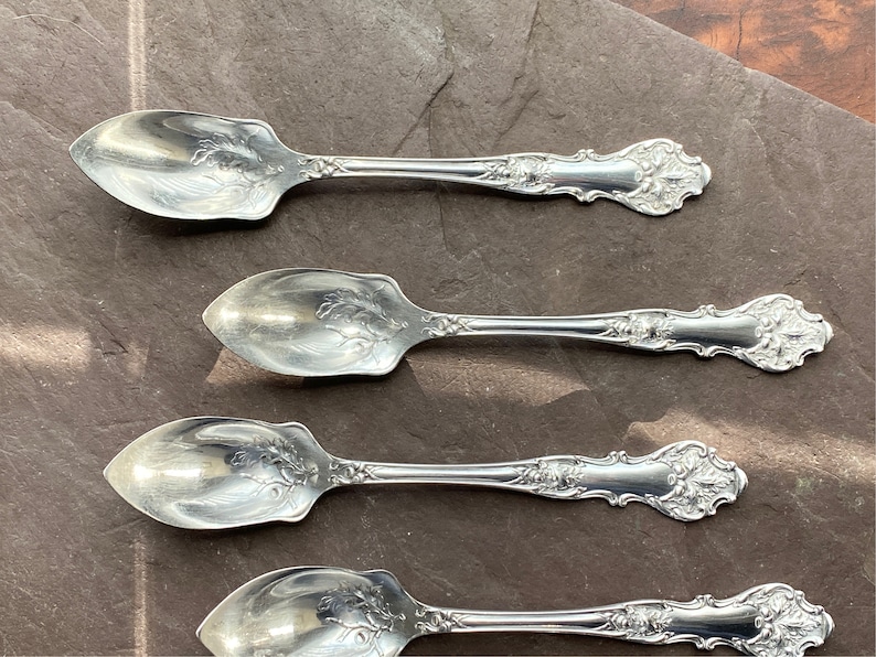 1847 Rogers Bros XS Triple A1 CHARTER OAK 1906 Citrus Orange Grapefruit ...