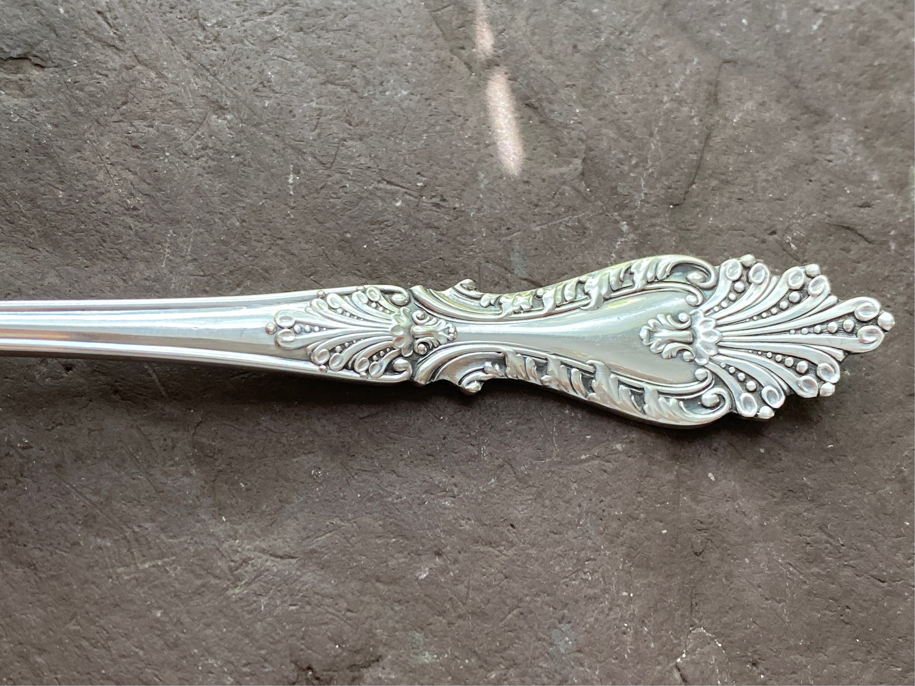 Rogers and Hamilton RAPHAEL 1896 Antique Silverplate TOMATO or CUCUMBER ...