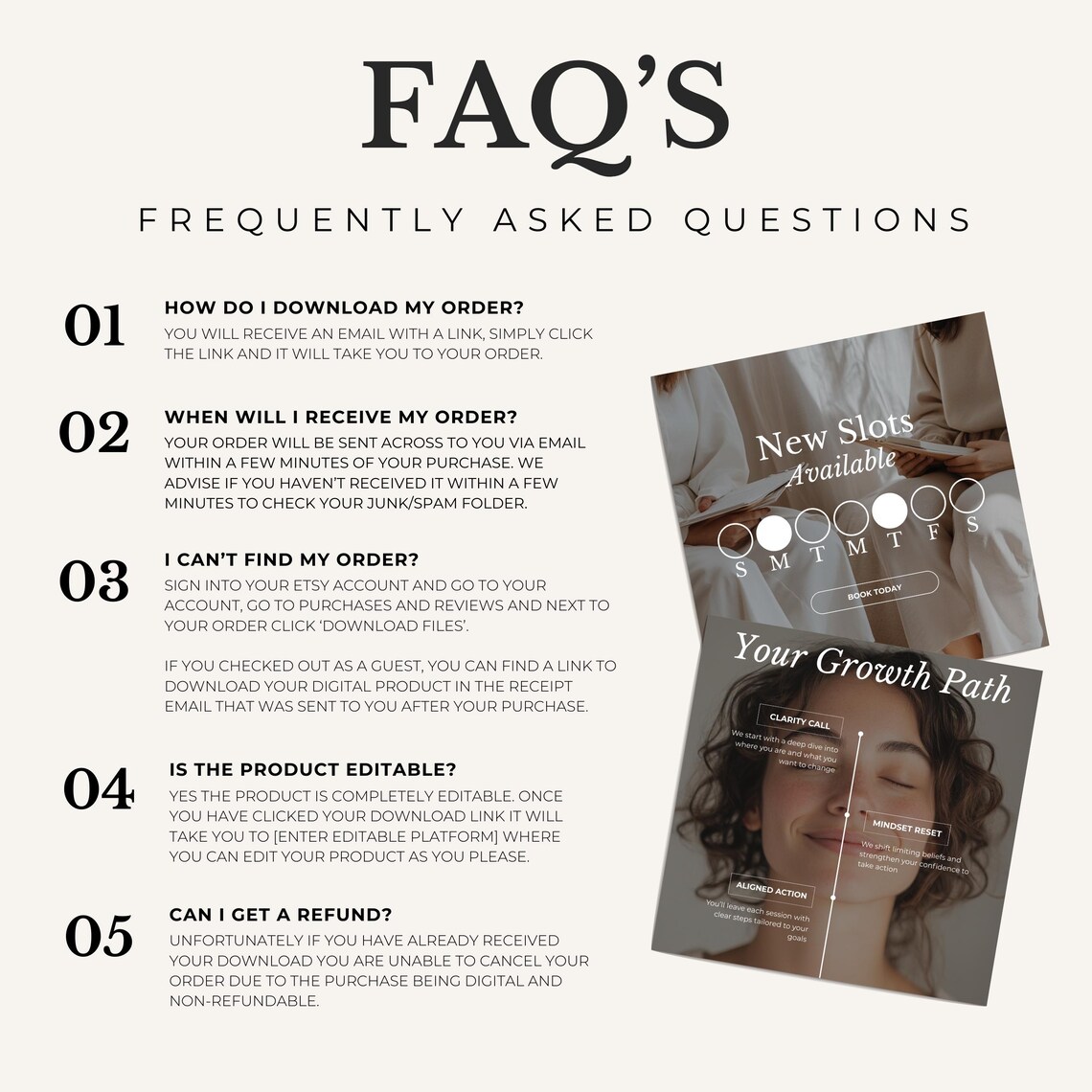 Life Coach Instagram Templates: Luxury Canva Social Media Content ...