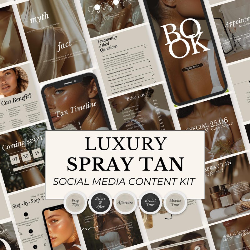 Instagram Salon Template - Etsy UK