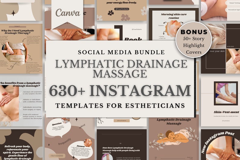 Lymphatic Drainage Template, Lymphatic Drainage Intagram, Lymphatic ...
