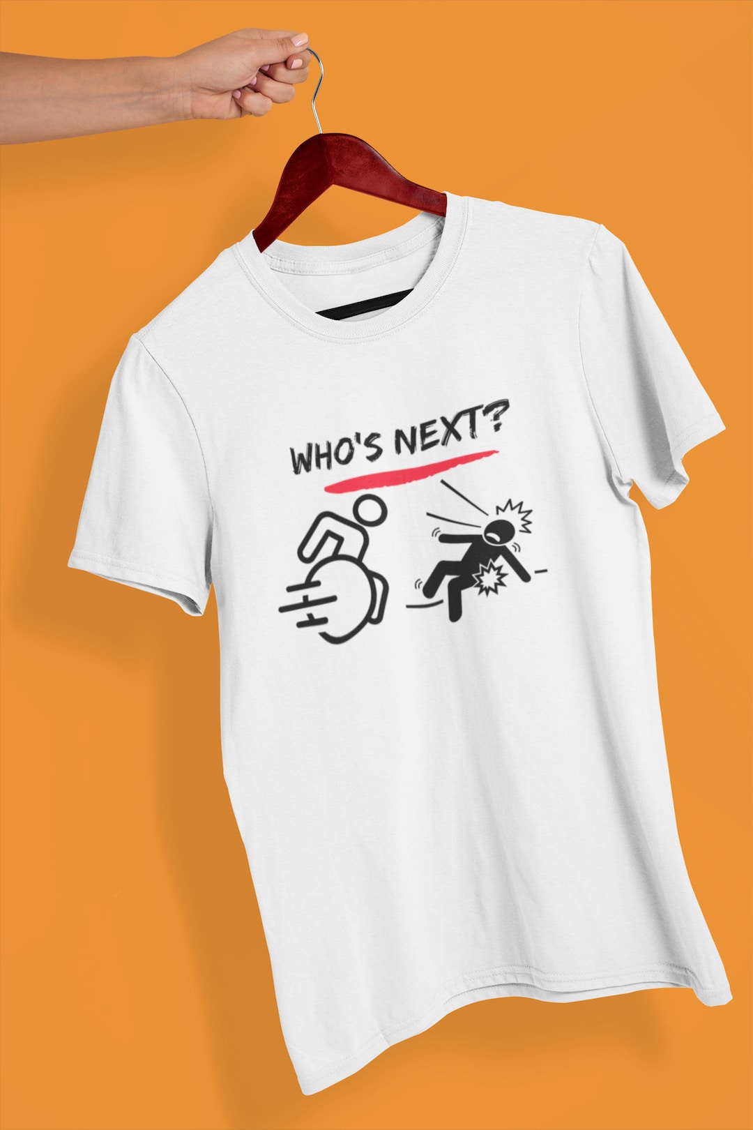 Who's Next Funny Accessibility Shirt Equality & Care Differently Able ...