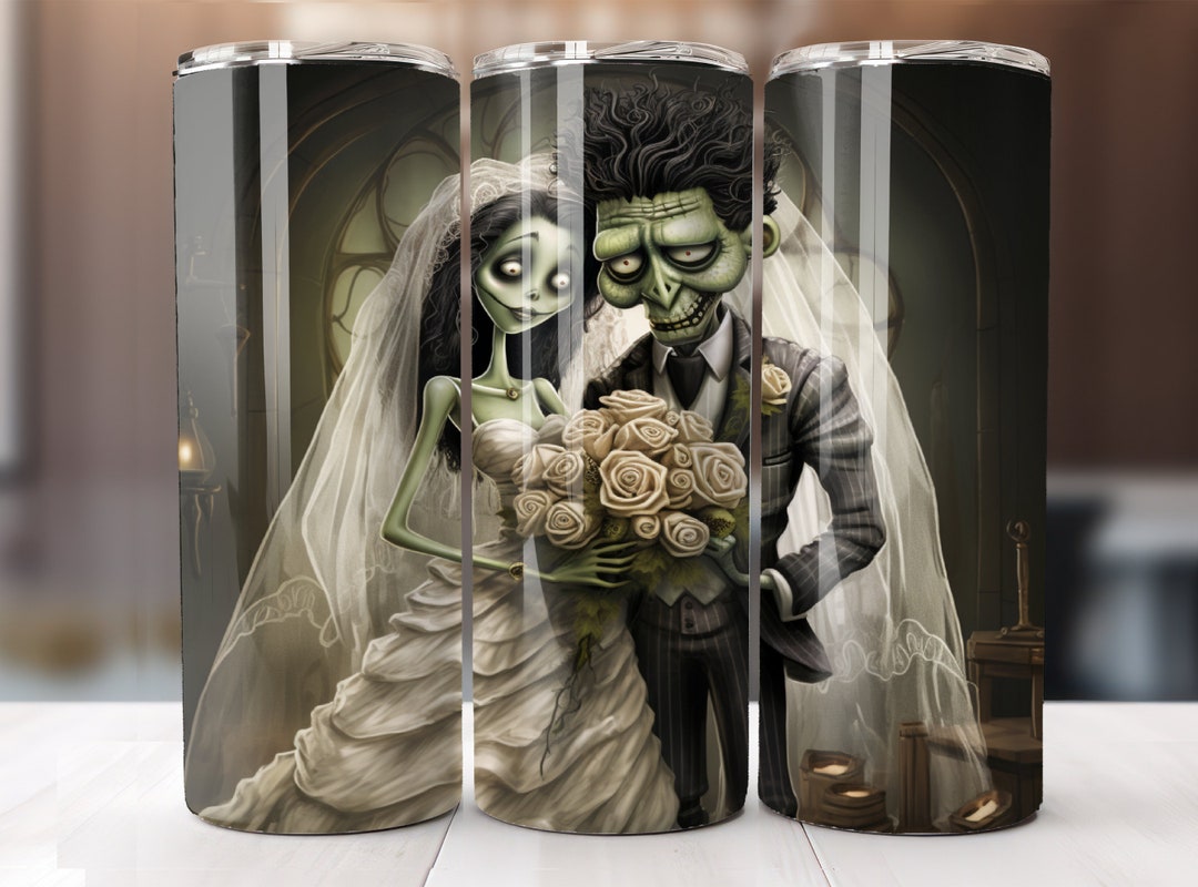 3D Frankenstein Tumbler Wrap 20 Oz Skinny Tumbler Sublimation Design ...