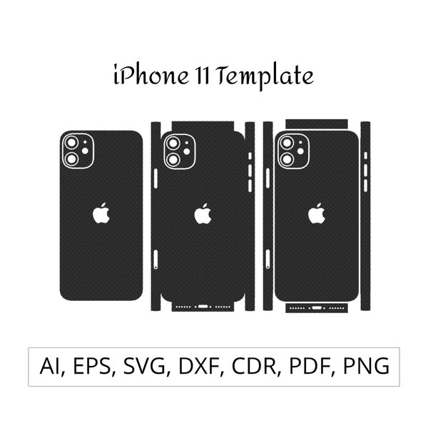 Iphone 11 Template - Etsy