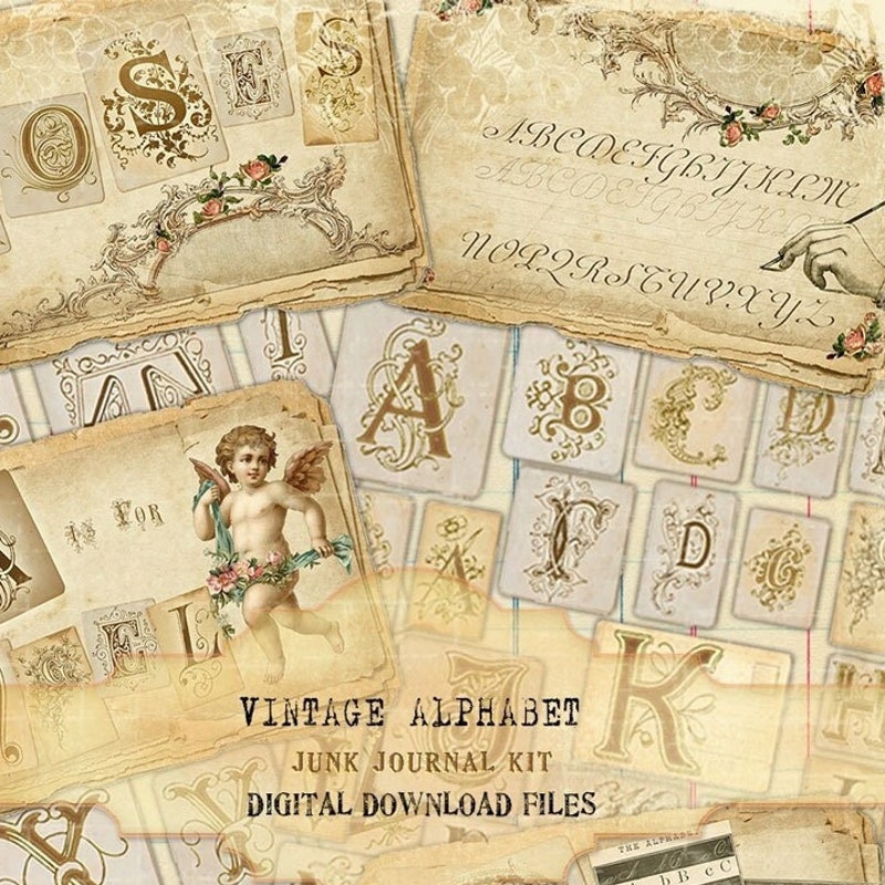 Tea Party Alphabet - Etsy